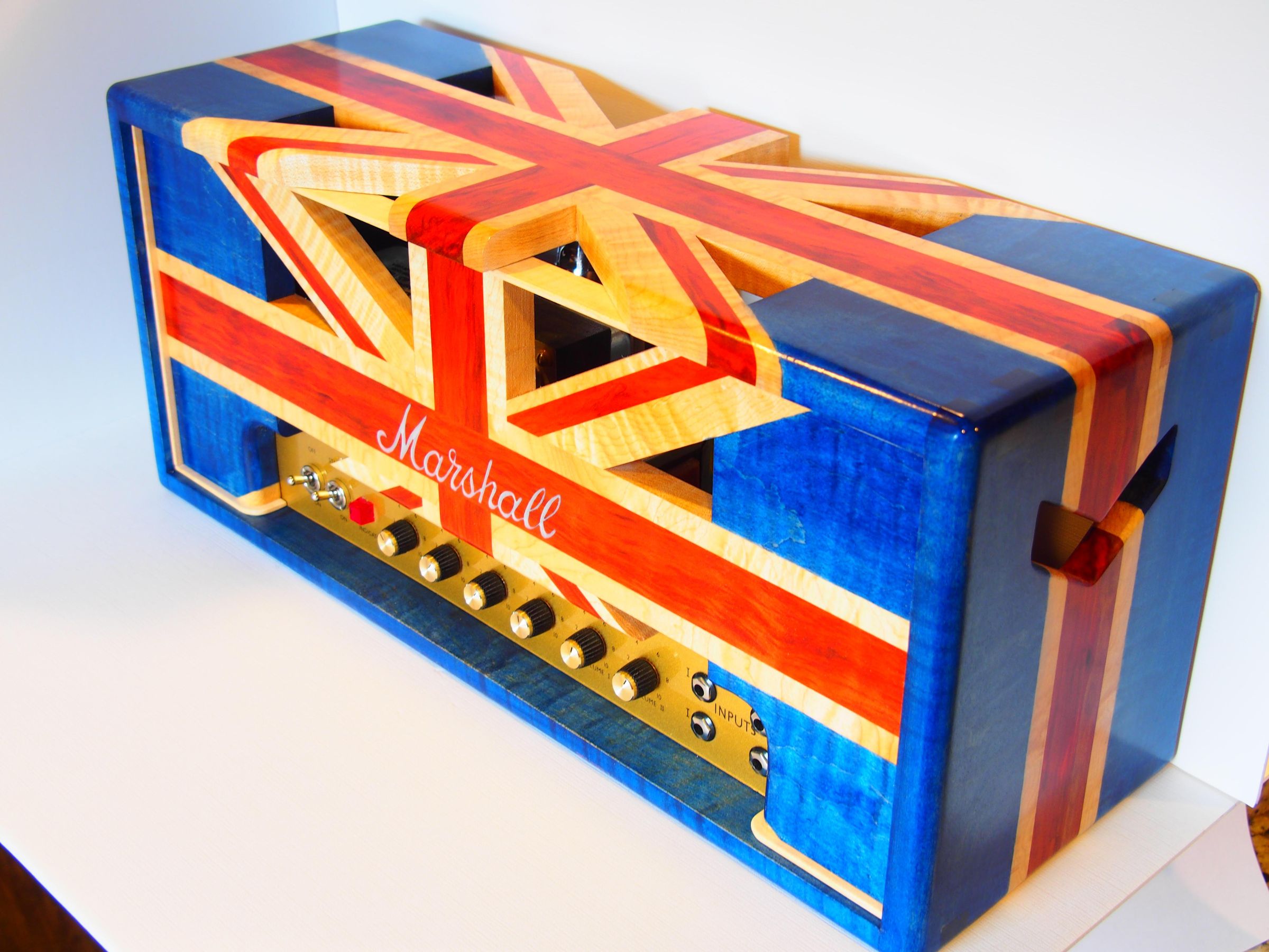 Marshall Union Jack Guitar Amplifier Headshell : 16 Steps (with ...