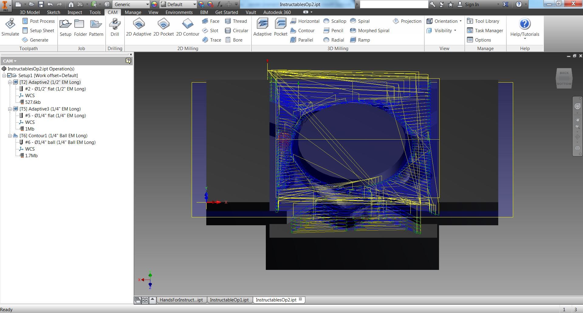 Inventor HSM to DMS: 3+2 Axis Workflow : 24 Steps (with Pictures ...
