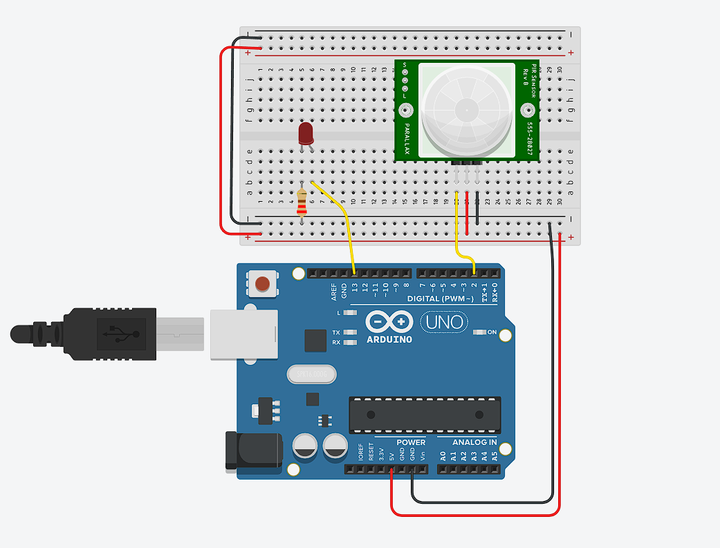 ARDUINO WITH PIR(Passive Infrared Sensor) : 4 Steps - Instructables