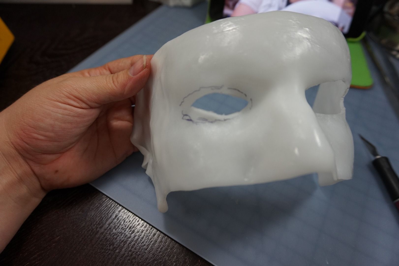 Custom-Molded InstaMorph Mask : 8 Steps (with Pictures) - Instructables