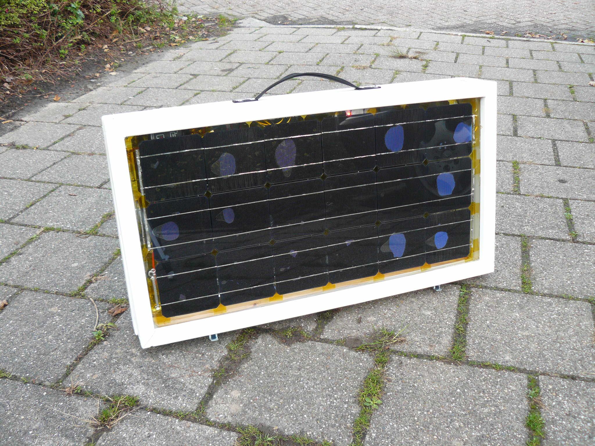 90W Portable Solar Panel : 11 Steps - Instructables