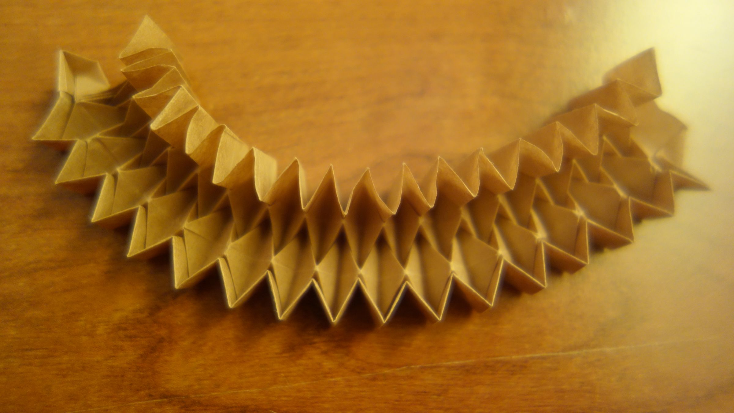 Expanding/collapsing Origami Bracelet : 12 Steps (with Pictures ...
