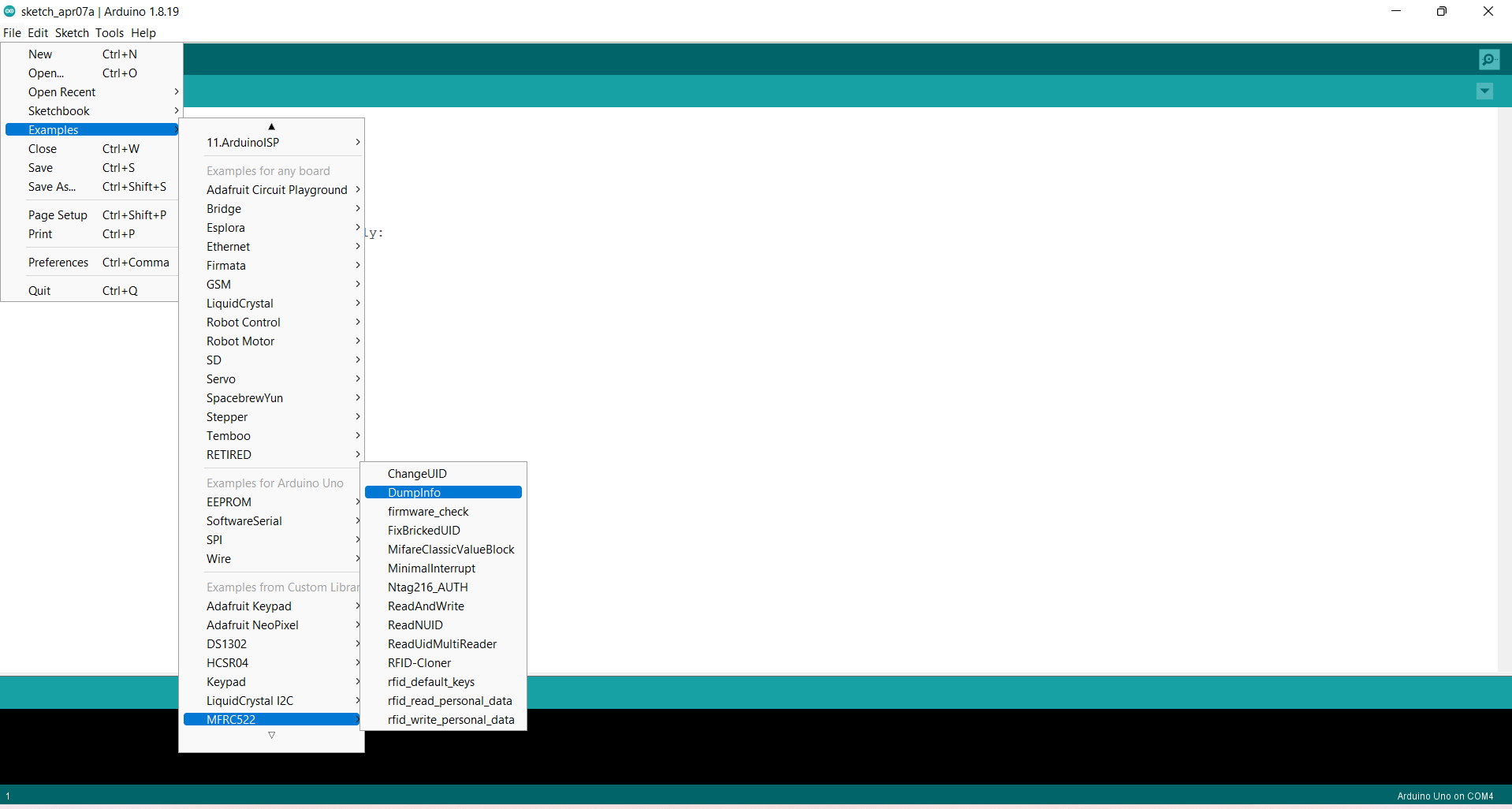 How to Get the Number (UID) of Your RFID Card/tag : Arduino UNO + RFID ...
