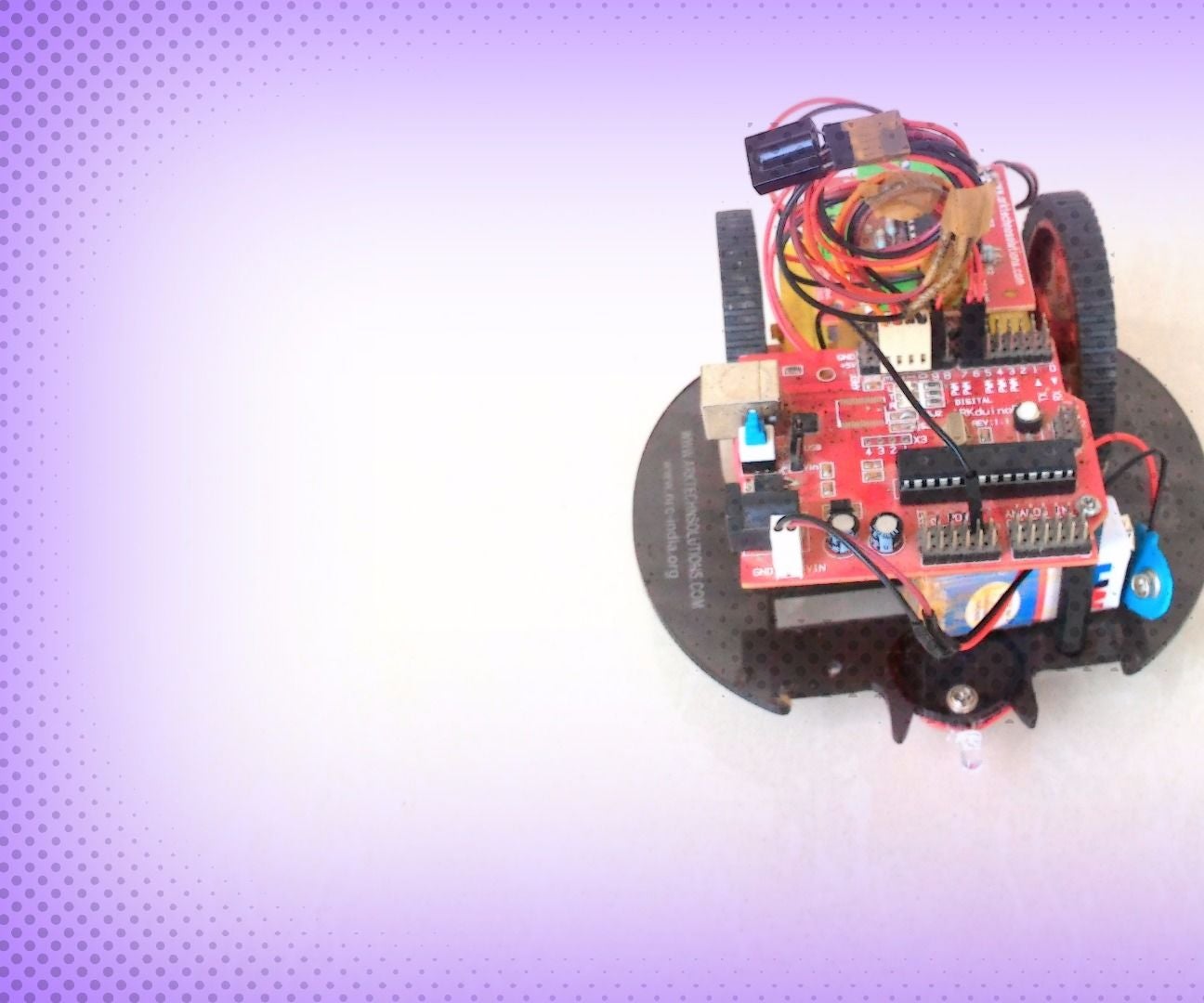 Remote Controlled Bot With Atmega8 : 6 Steps - Instructables