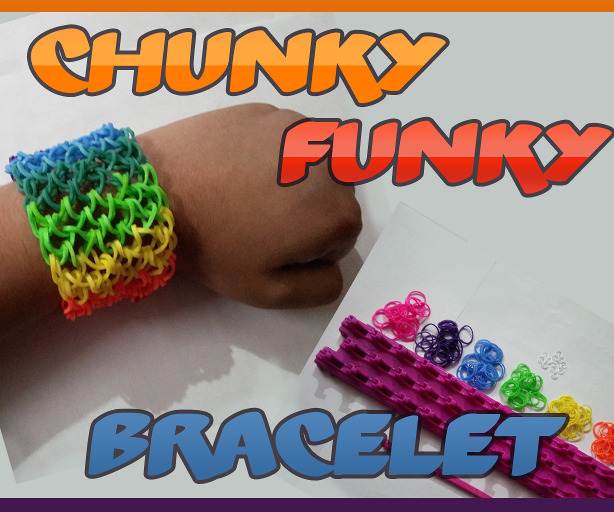 Chunky - Funky Bracelet : 11 Steps (with Pictures) - Instructables