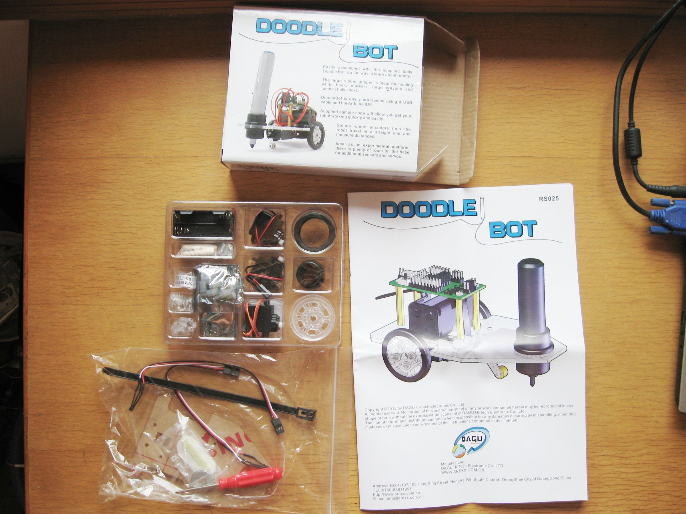Building a Doodle Bot Kit From DAGU : 13 Steps (with Pictures ...