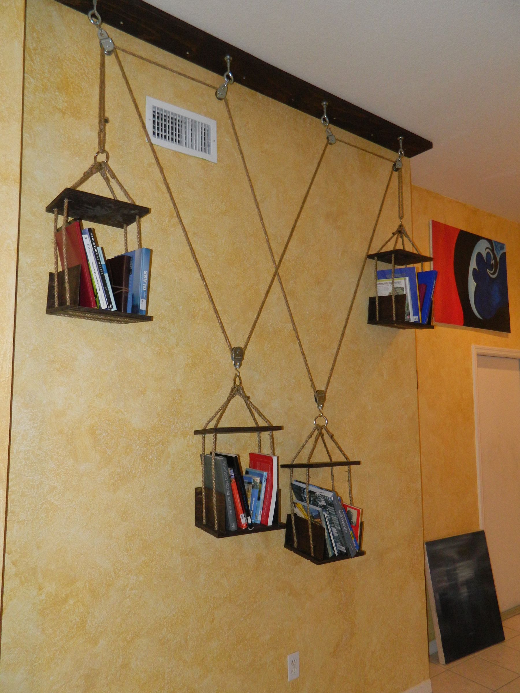 Hanging / Moving Book Shelves : 7 Steps (with Pictures) - Instructables