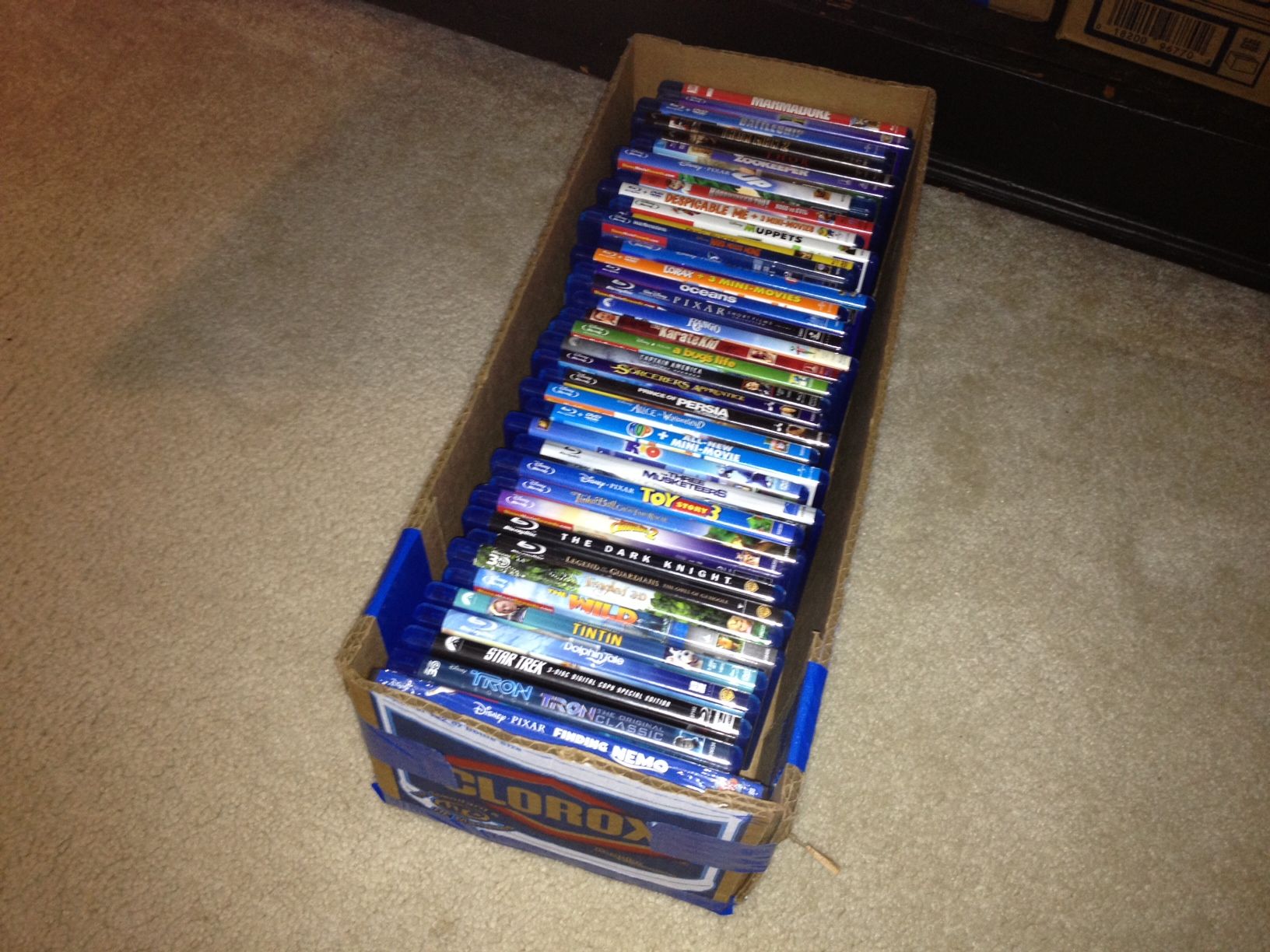 Cardboard and Duct Tape: DVD Storage : 3 Steps - Instructables