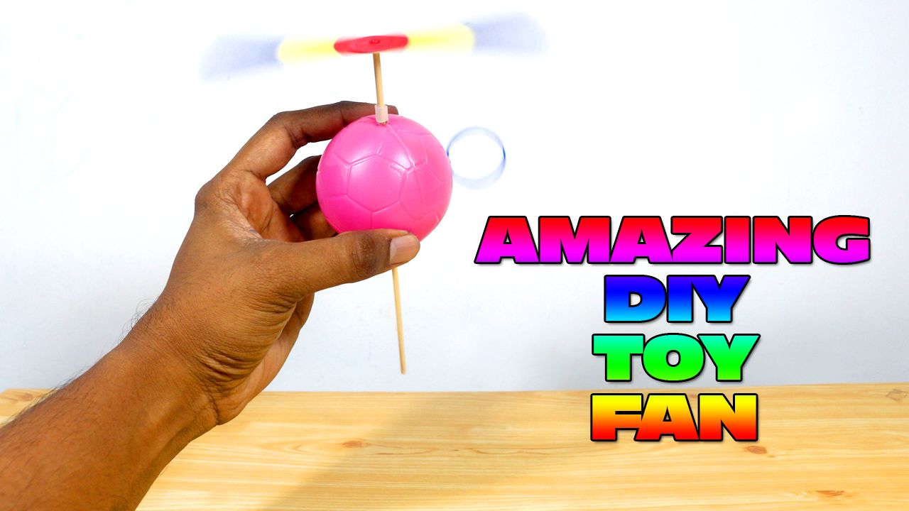 DIY Toy Fan : 12 Steps - Instructables
