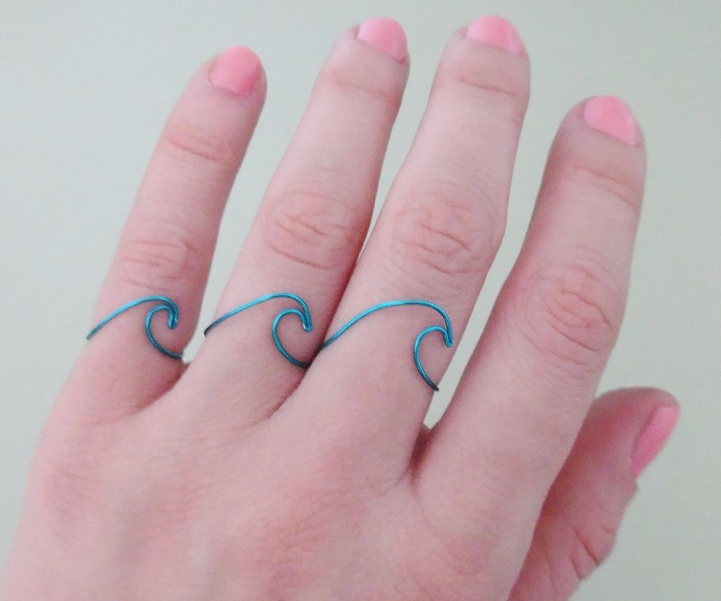 DIY Easy Ocean Wave Rings : 22 Steps (with Pictures) - Instructables