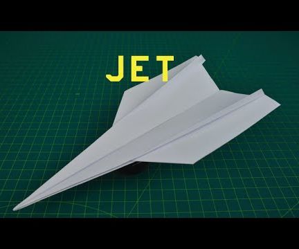 How to Fold a Super Cool Paper Jet That FLIES - Instructables