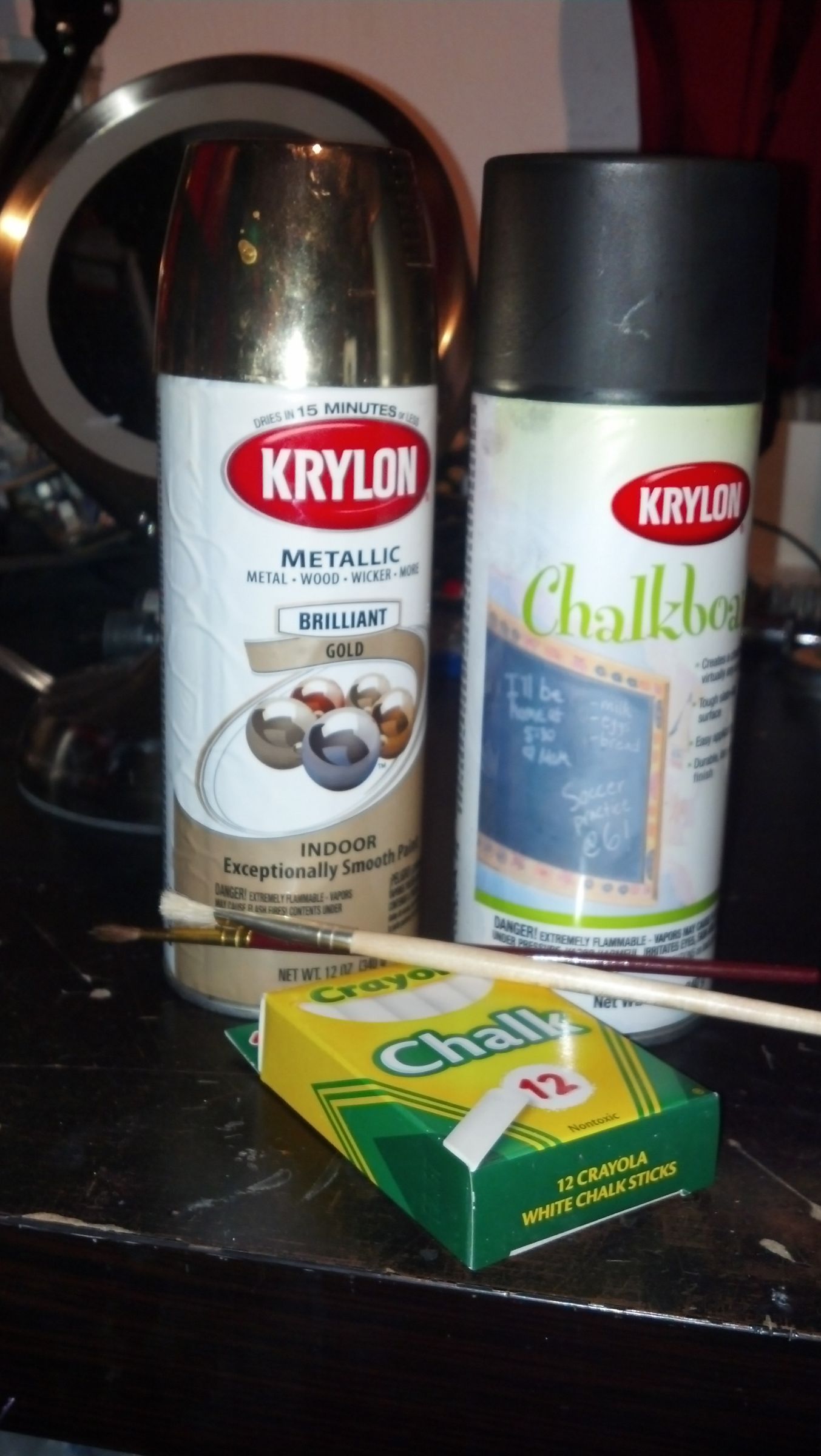 Upcycled Chalkboard Tea Tins : 4 Steps - Instructables