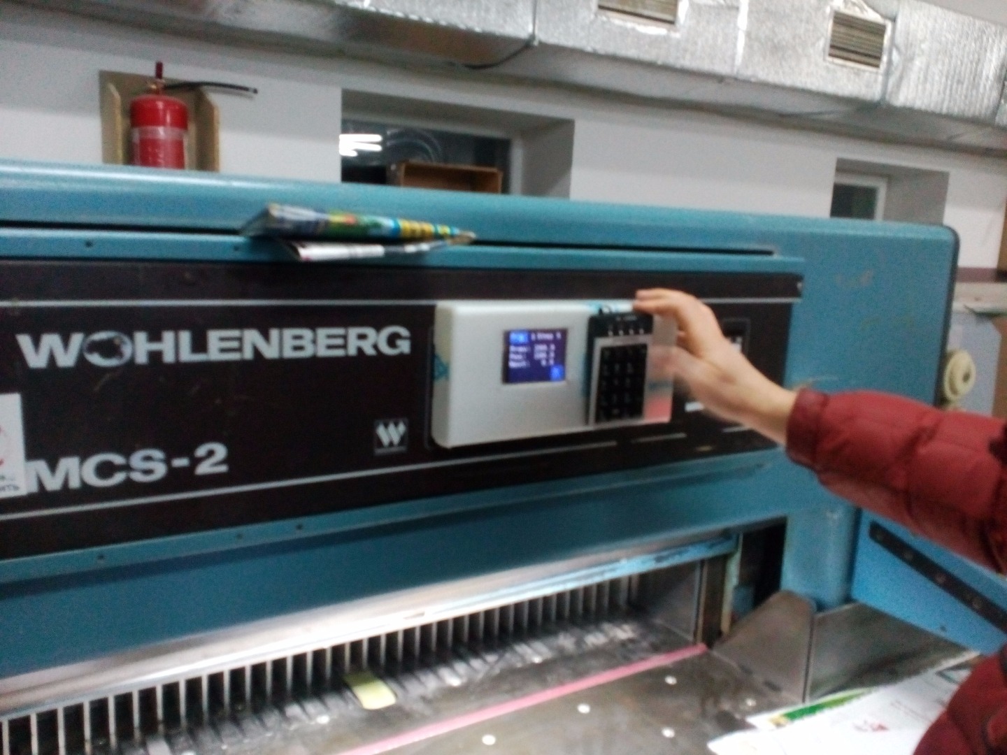 Using Arduino in Industry (on Paper Guillotine Machine) : 6 Steps (with ...