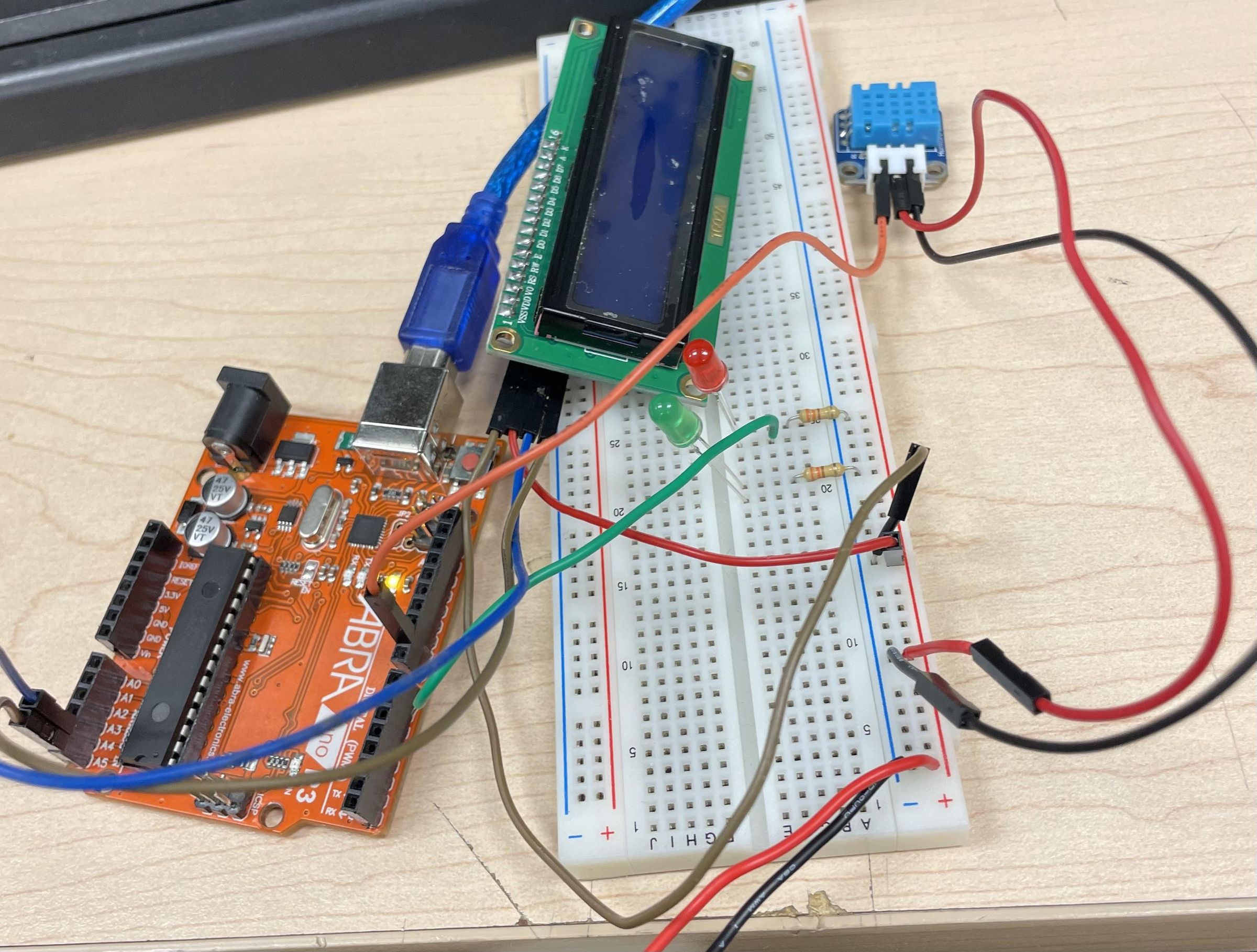 Home Digital Thermometer W/ Arduino : 8 Steps - Instructables