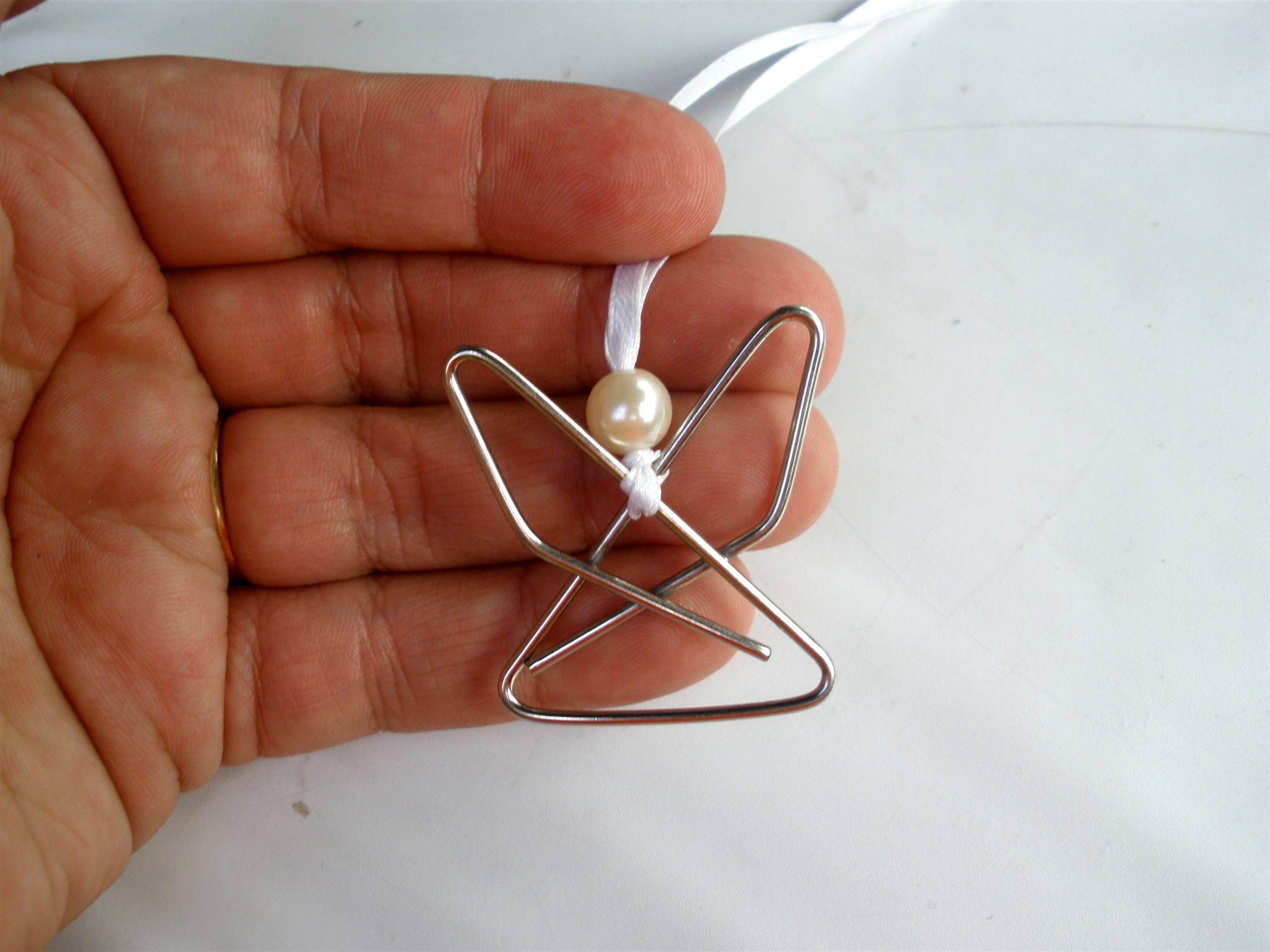 Ideal Clamp (Paperclip) Angel Ornament - Instructables