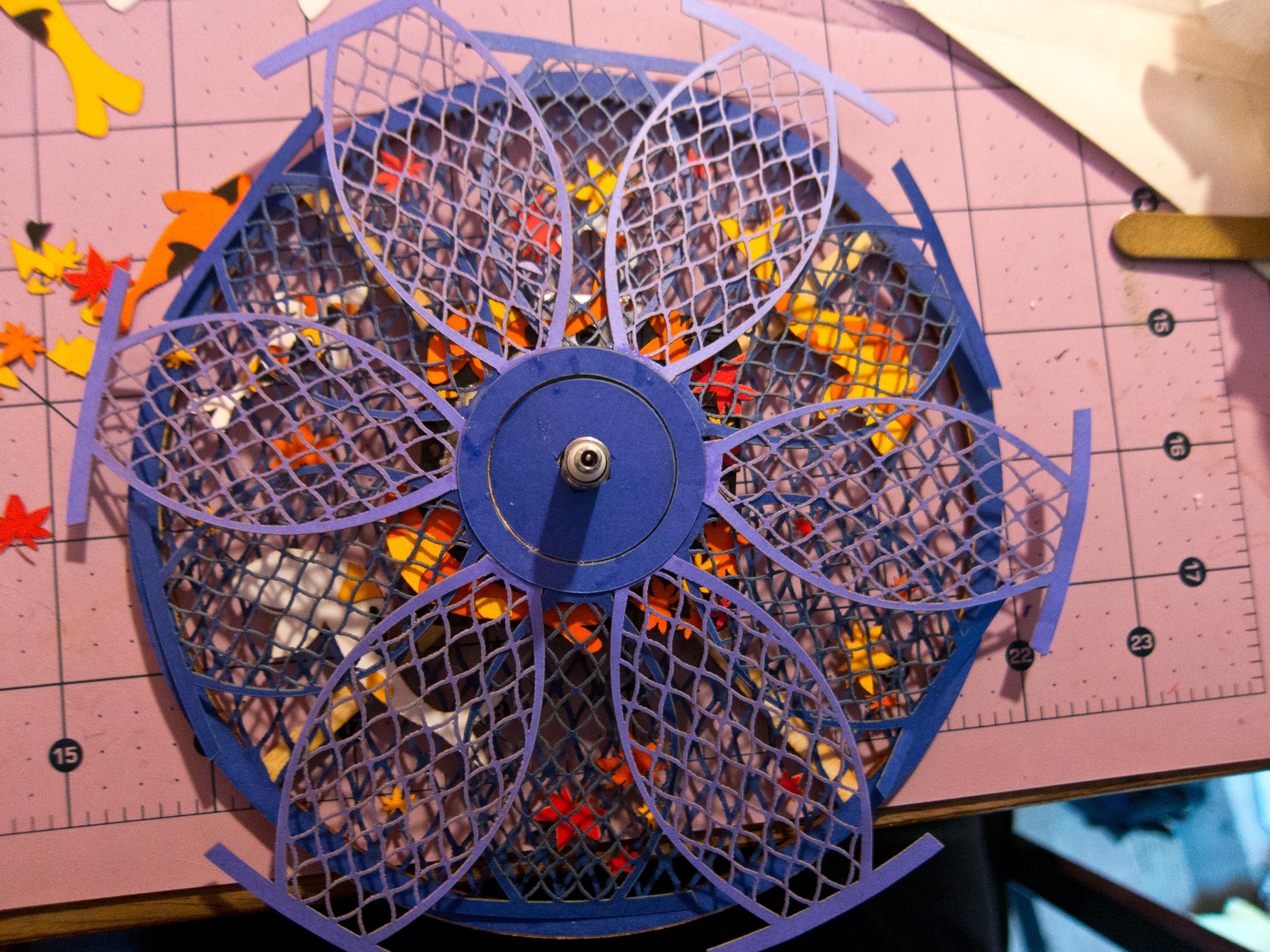 Koi Pond Papercraft Clock : 8 Steps (with Pictures) - Instructables