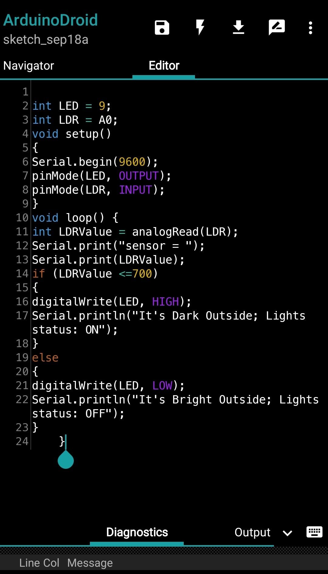 Light Sensor With Arduino | Making a Light Sensor Using LDR | Light ...