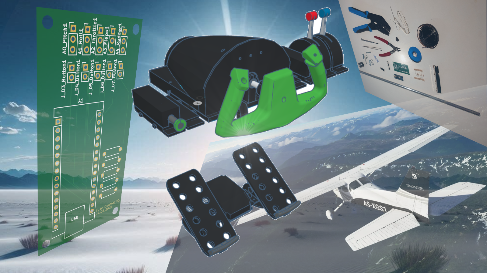 Sky's the Limit, Budget Not: DIY Flight Sim Controller : 7 Steps (with ...