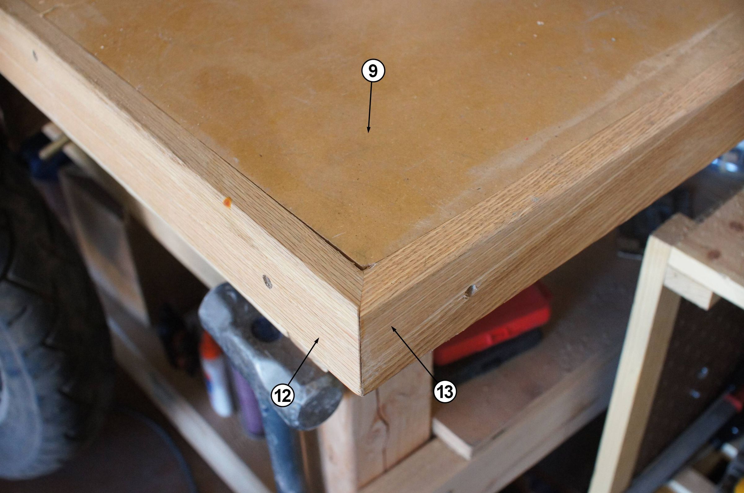 Low Waste, Simple, Rock Solid Workbench : 8 Steps (with Pictures ...