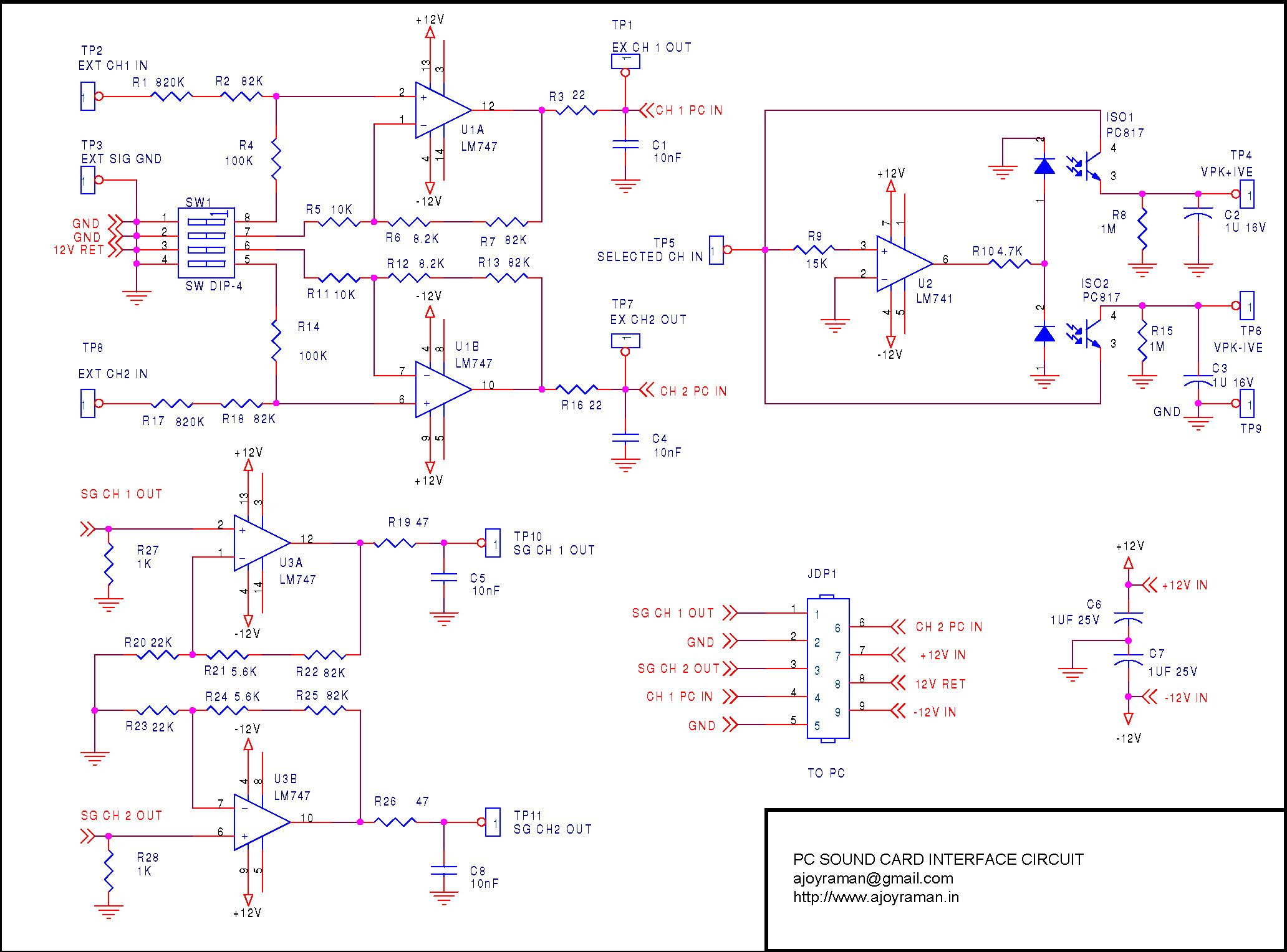 PC SOUND-CARD SCOPE INTERFACE FACILITATES DC RESTORATION : 9 Steps ...