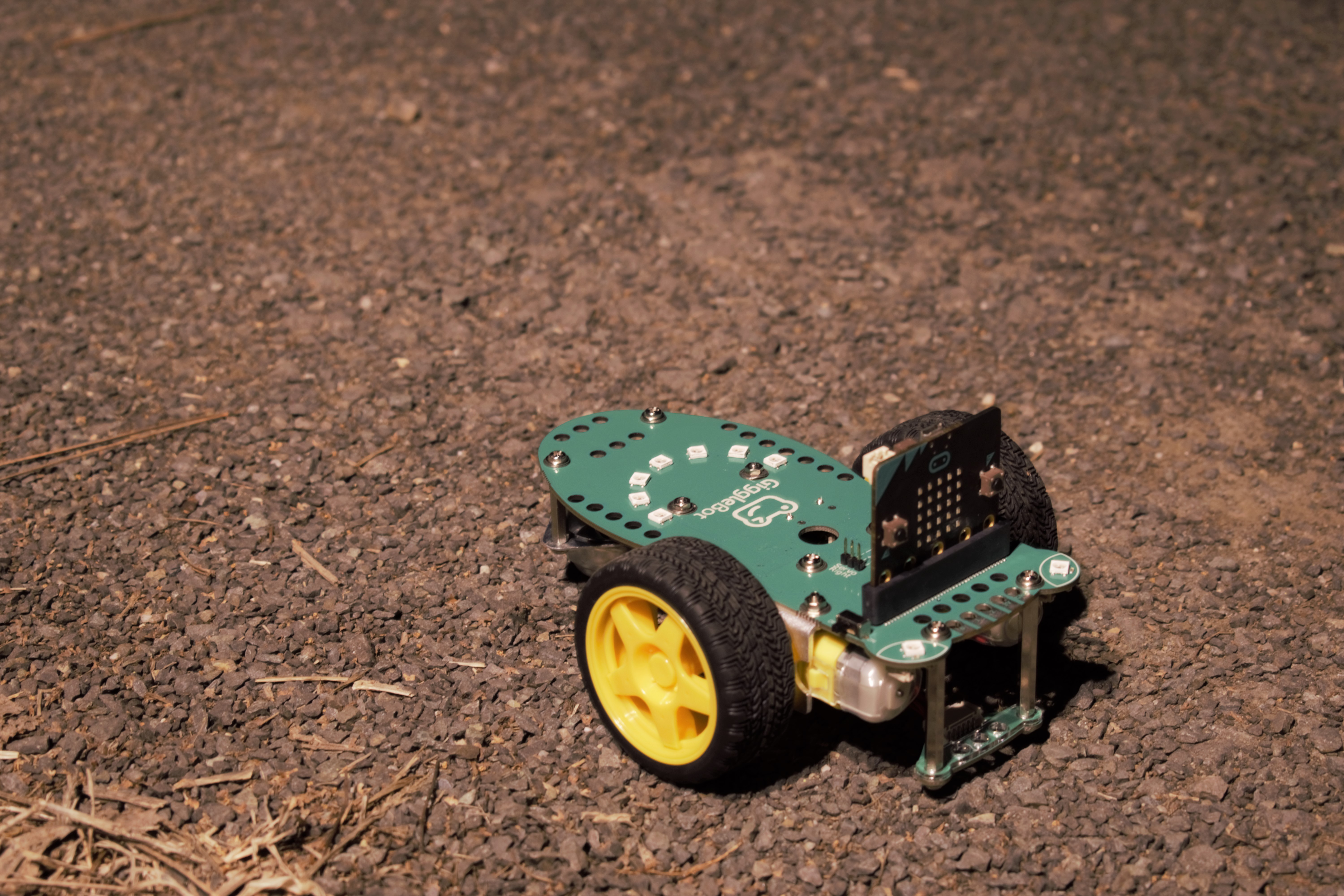 GiggleBot Light Follower - on Gravel : 6 Steps - Instructables