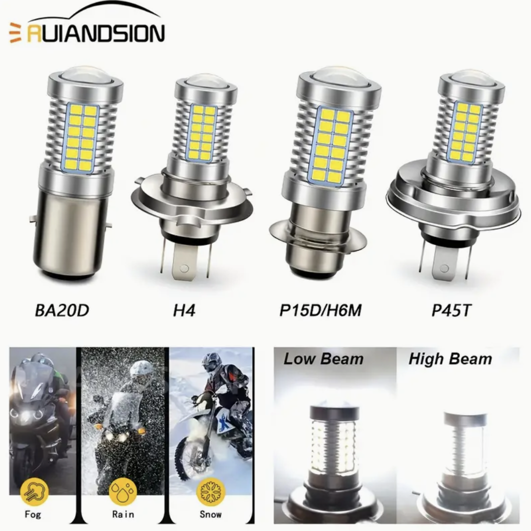 Motorcyle 6v LED Headlight Conversion : 6 Steps (with Pictures ...