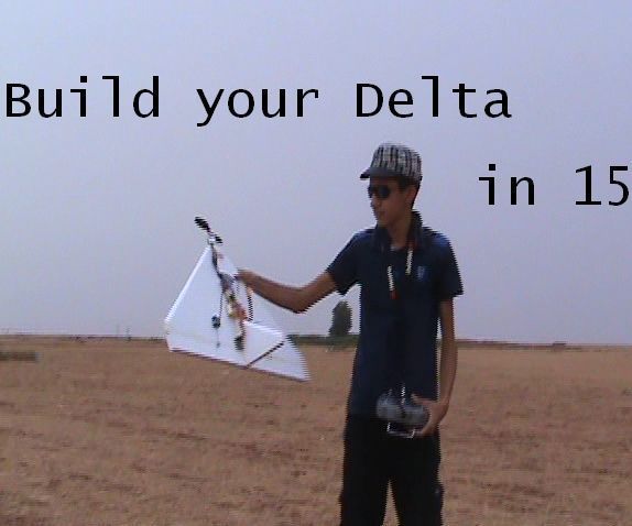 How to Build Rc Delta Plane With Your Own Design ; in Less Than 15min ...