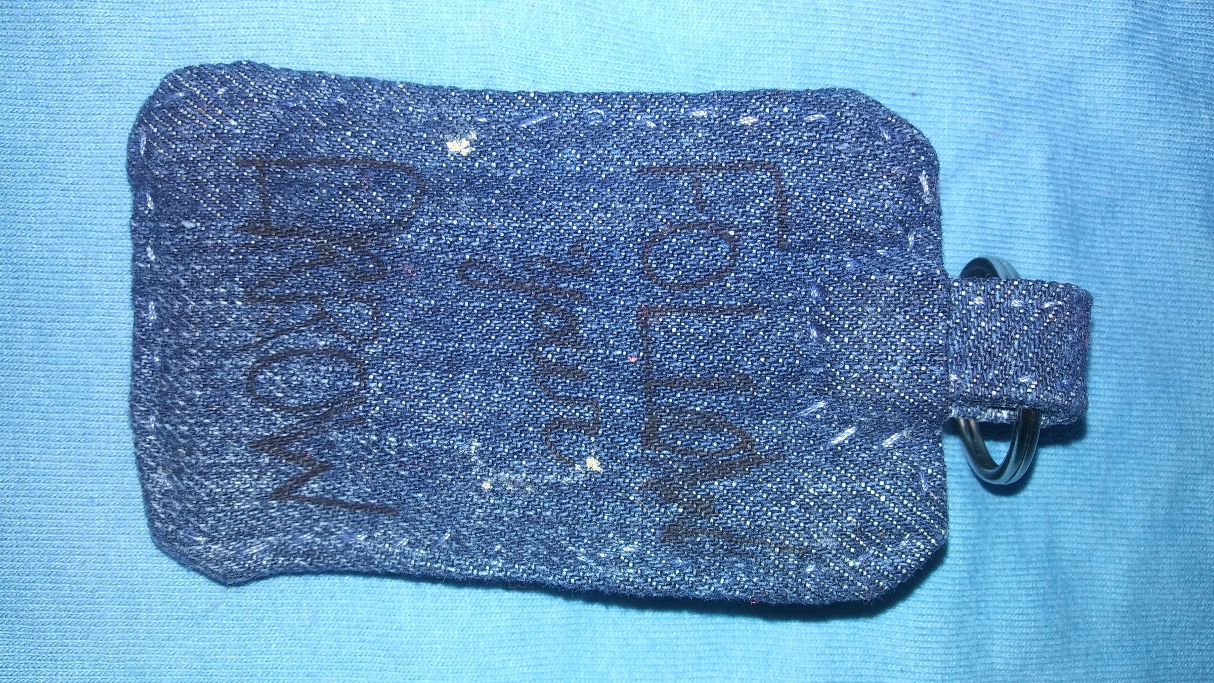 DIY Denim Keychains : 5 Steps - Instructables