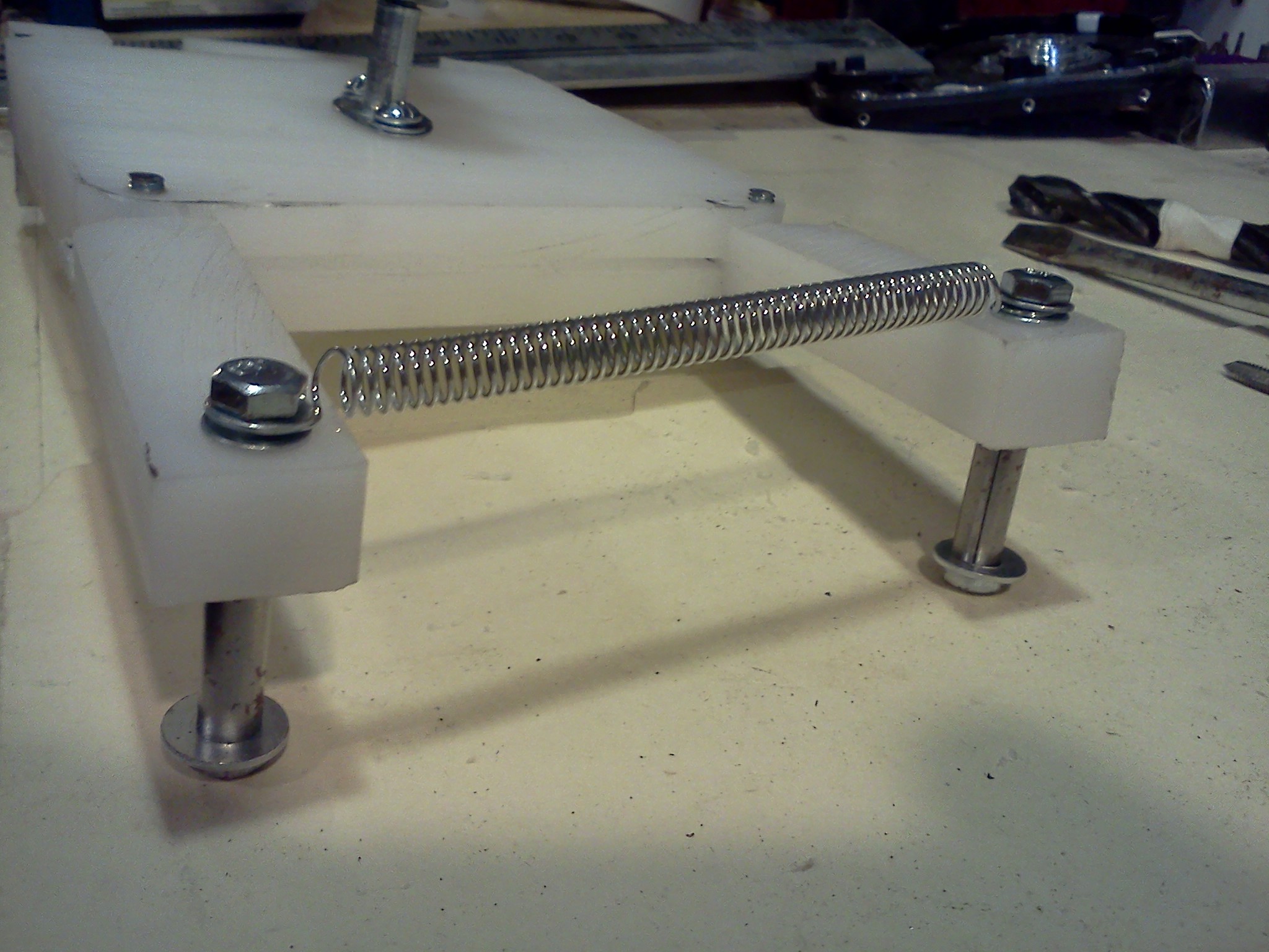 Zero Gravity Tablet or Ereader Floor Stand From Balanced Arm Lamp ...