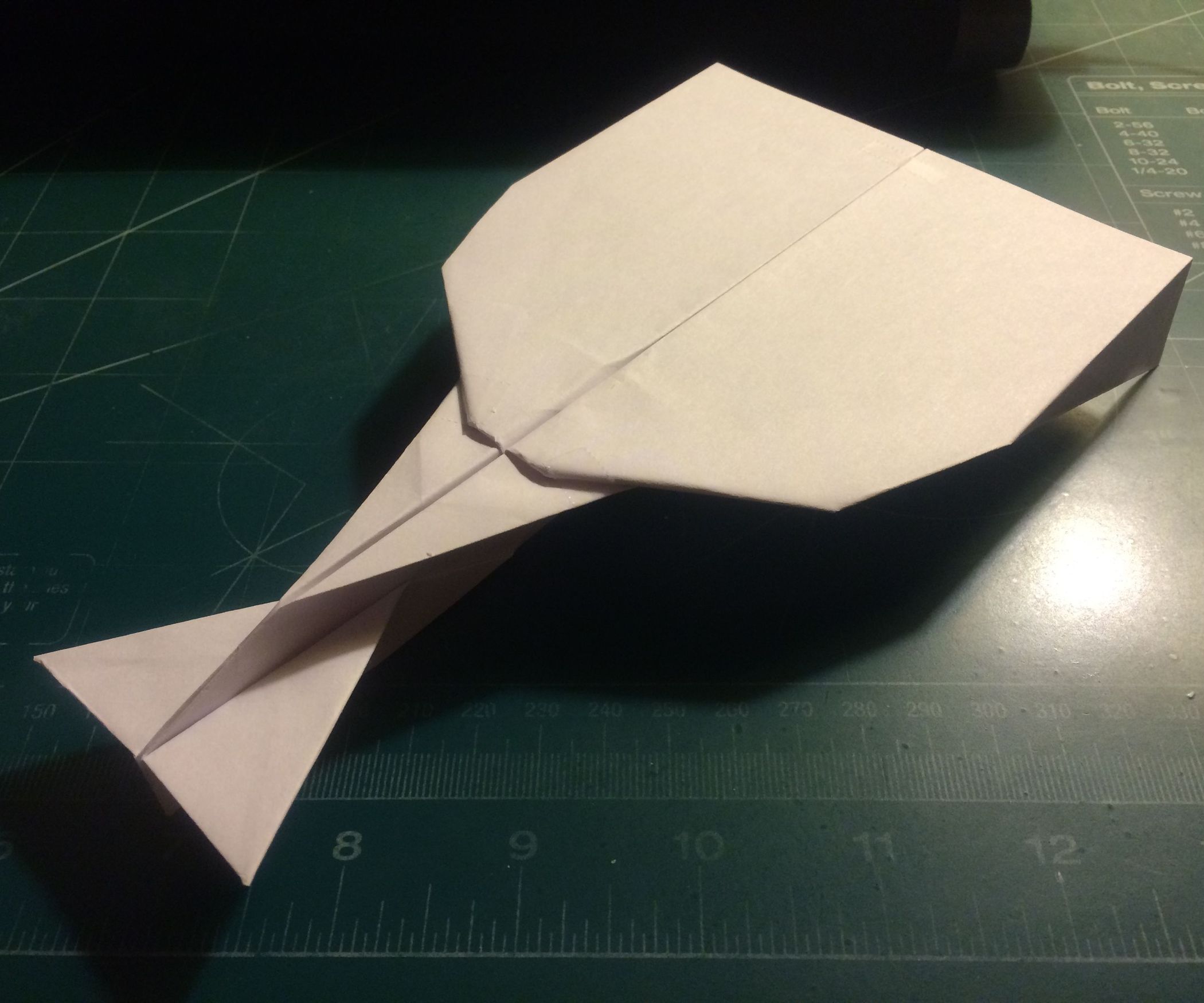 How to Make the HelioVulcan Paper Airplane : 5 Steps - Instructables