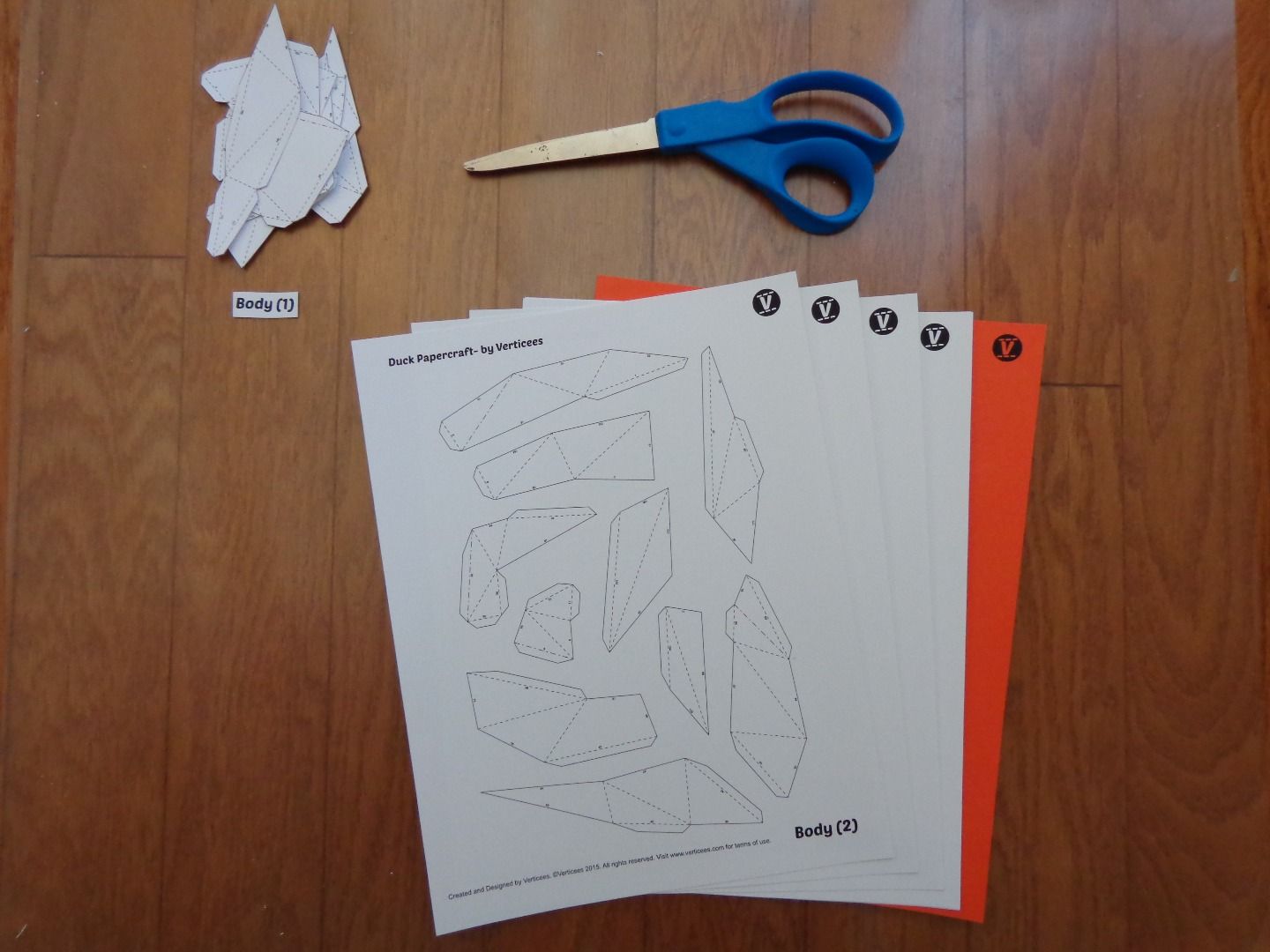 3D Duck Papercraft Model : 13 Steps - Instructables