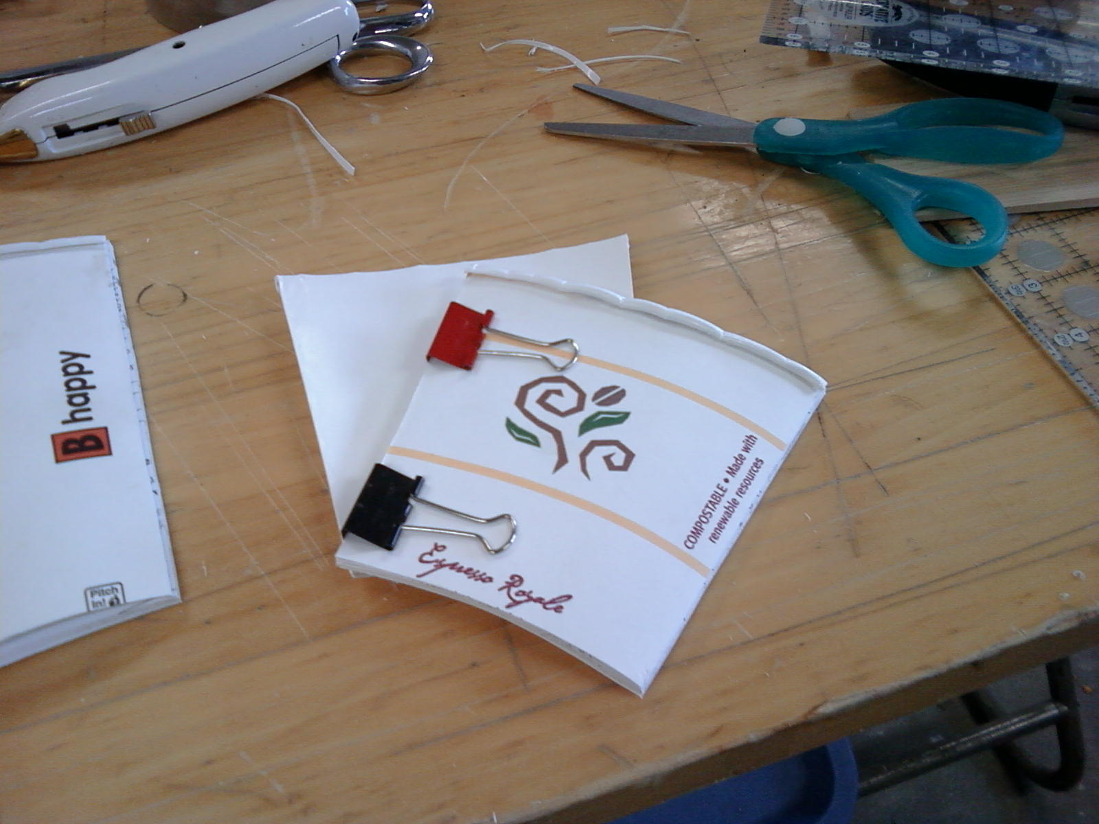 Scrap Paper Notebooks With Coffee Cup Covers. : 5 Steps - Instructables