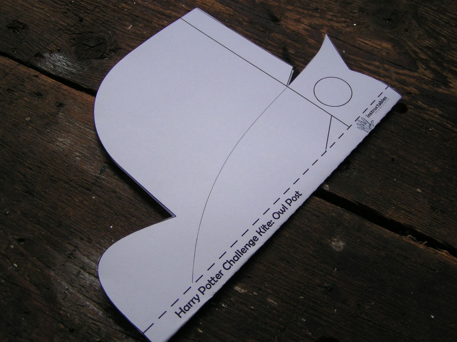 Harry Potter Challenge: Owl Post Kite : 7 Steps - Instructables