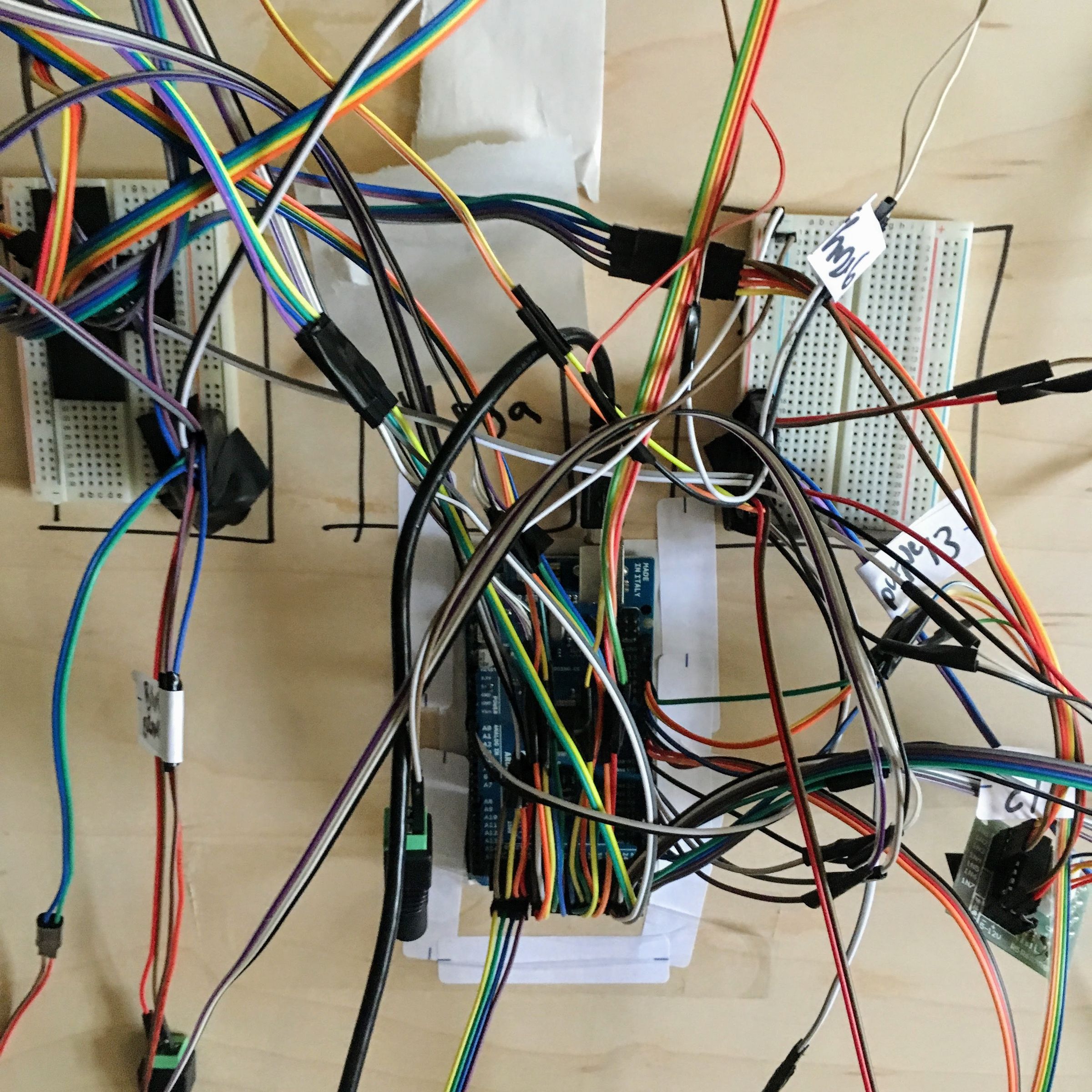 How to Make a Suspended Matrix of Spinning CDs With Arduino : 17 Steps ...