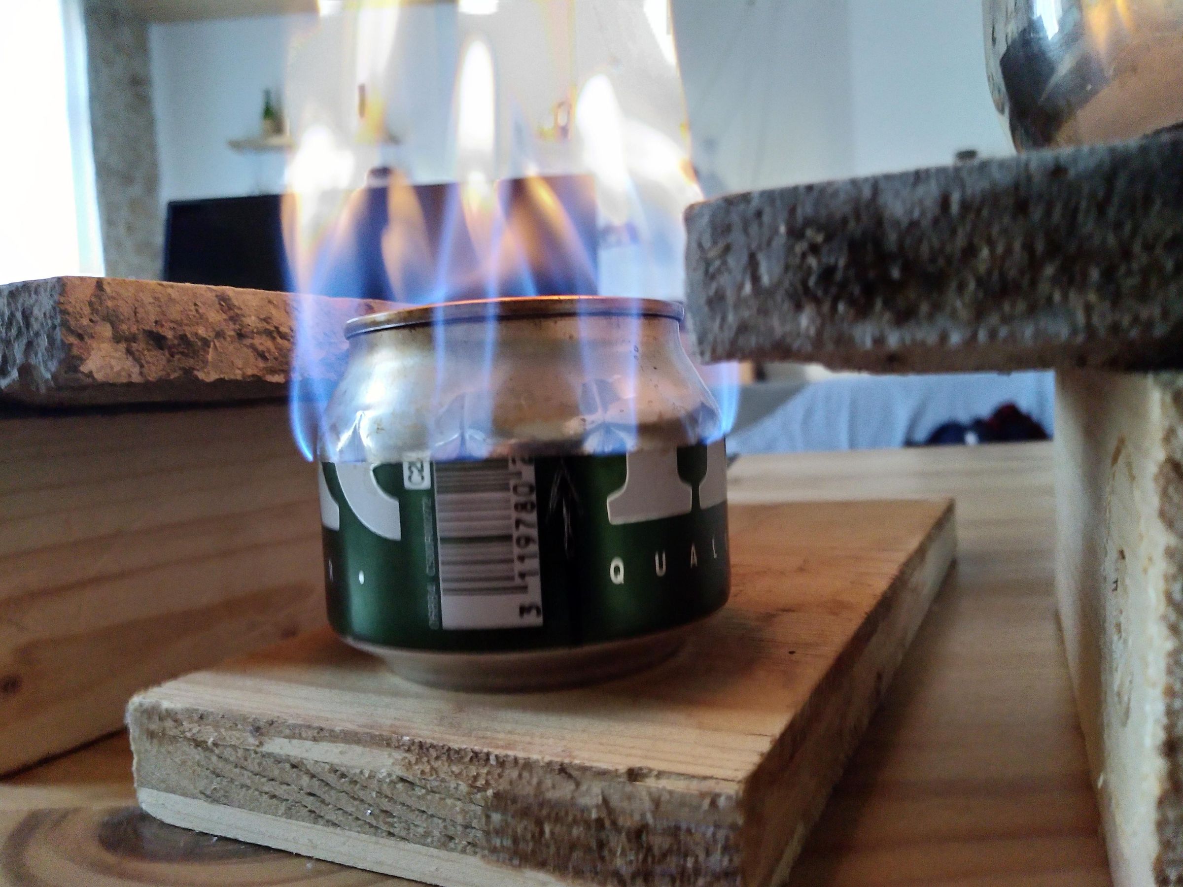 The Two Fingers Alcohol Stove (No Tools) : 5 Steps (with Pictures ...