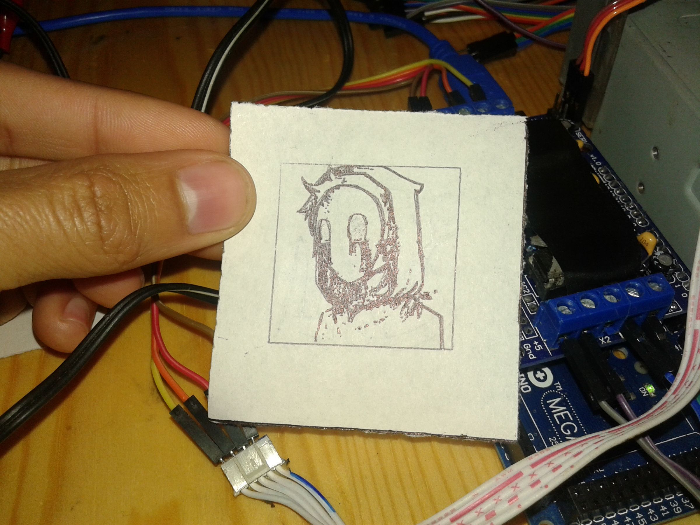 Mini CNC Machine Arduino Based & Adafruit Driver Motor L293D V1 & 2 ...