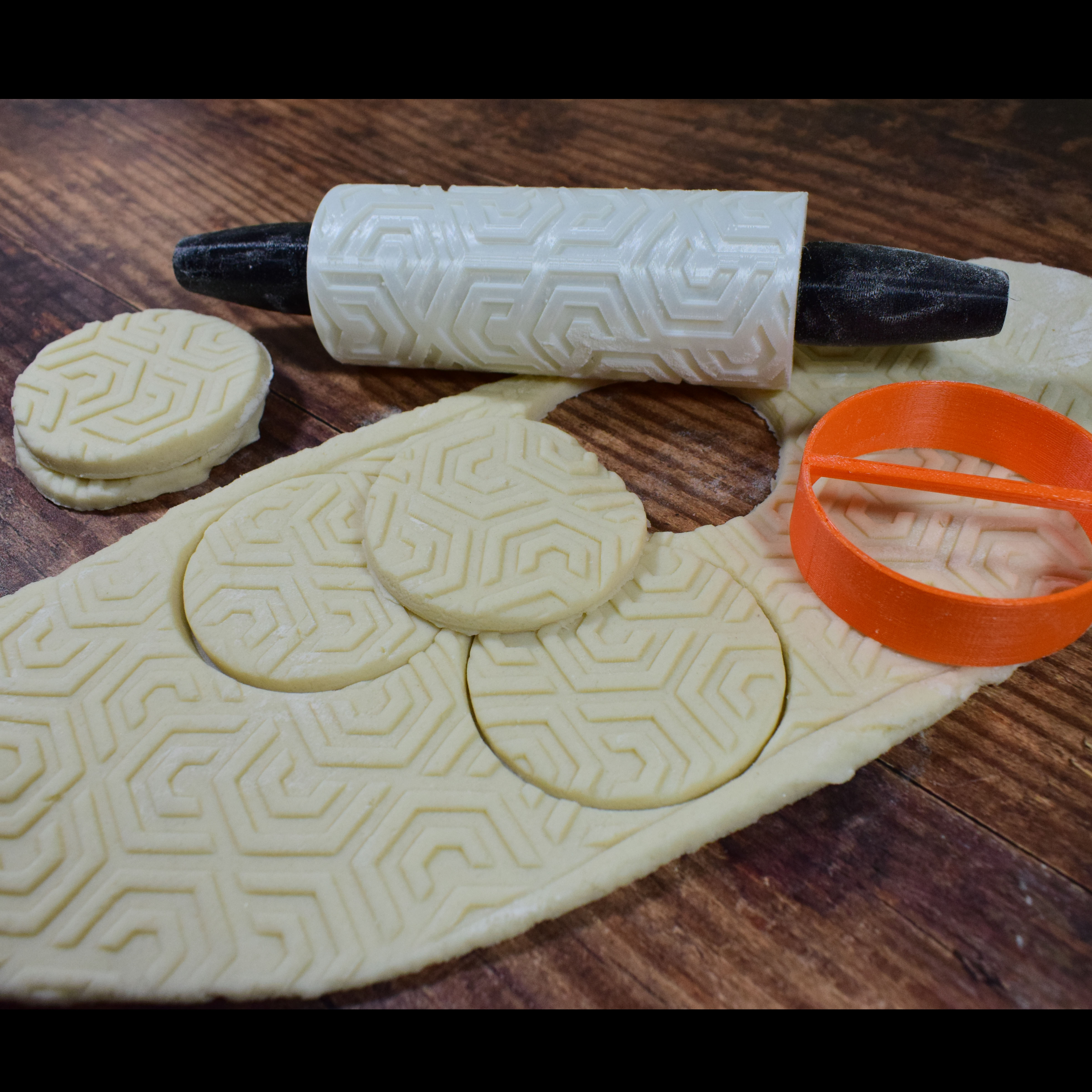 3D Print Embossed Pattern Cookie Rollers : 15 Steps (with Pictures ...