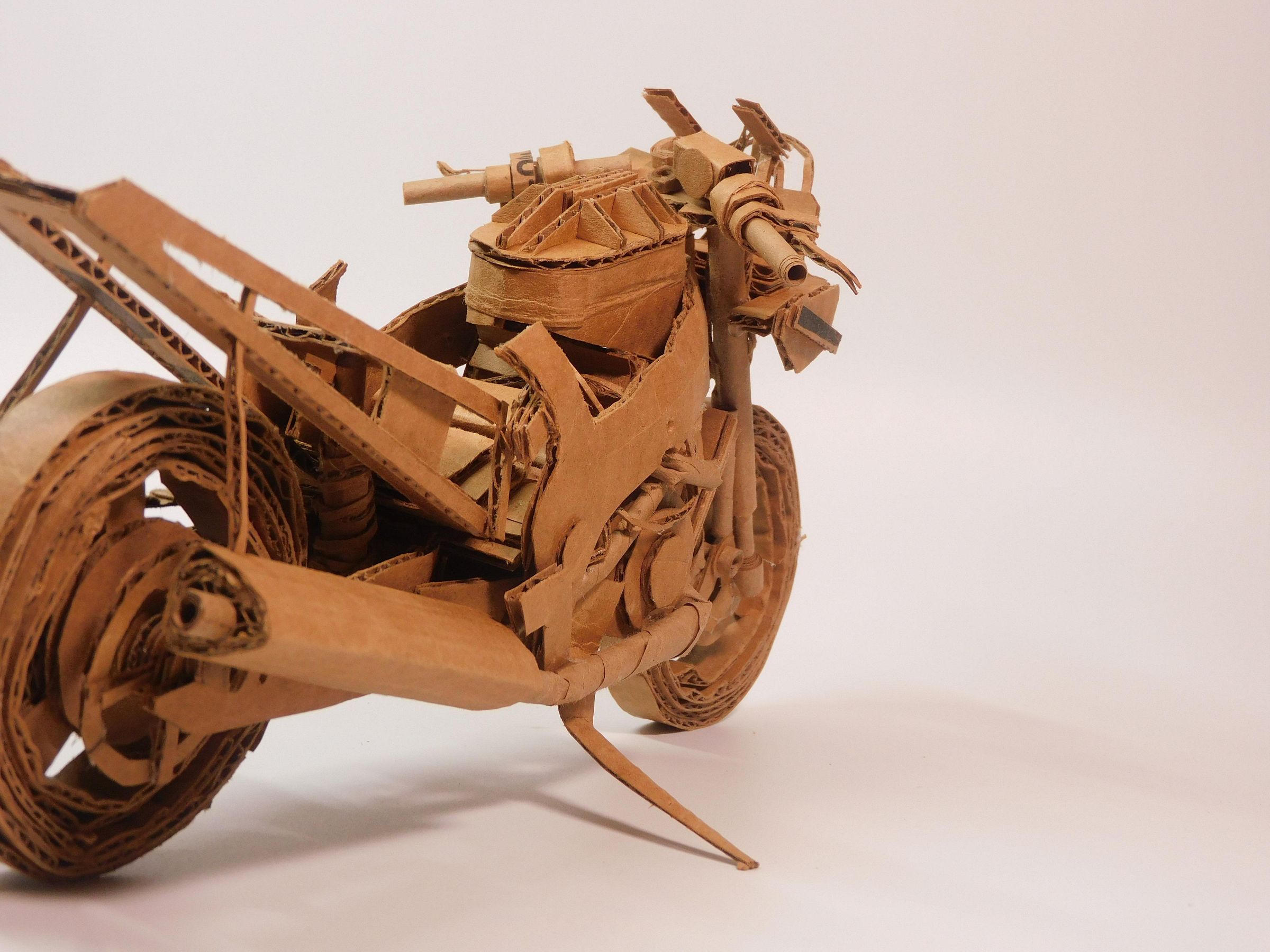 Cardboard Suzuki Hayabusa Chassis : 17 Steps (with Pictures ...