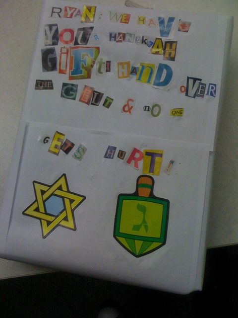 Ransom Note Present - Giftnapping : 7 Steps (with Pictures) - Instructables