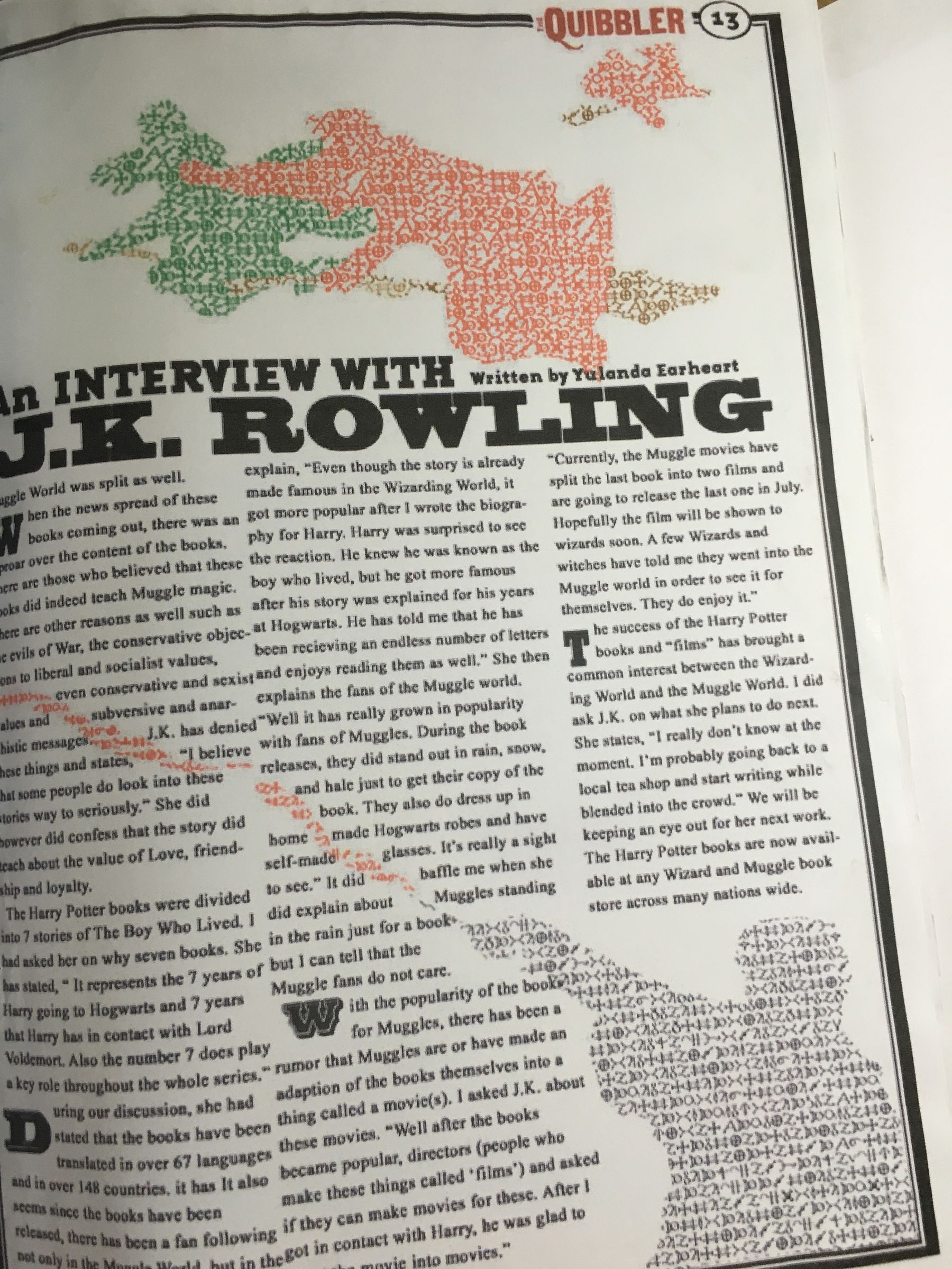Make Your Own Quibbler Magazine : 5 Steps (with Pictures) - Instructables