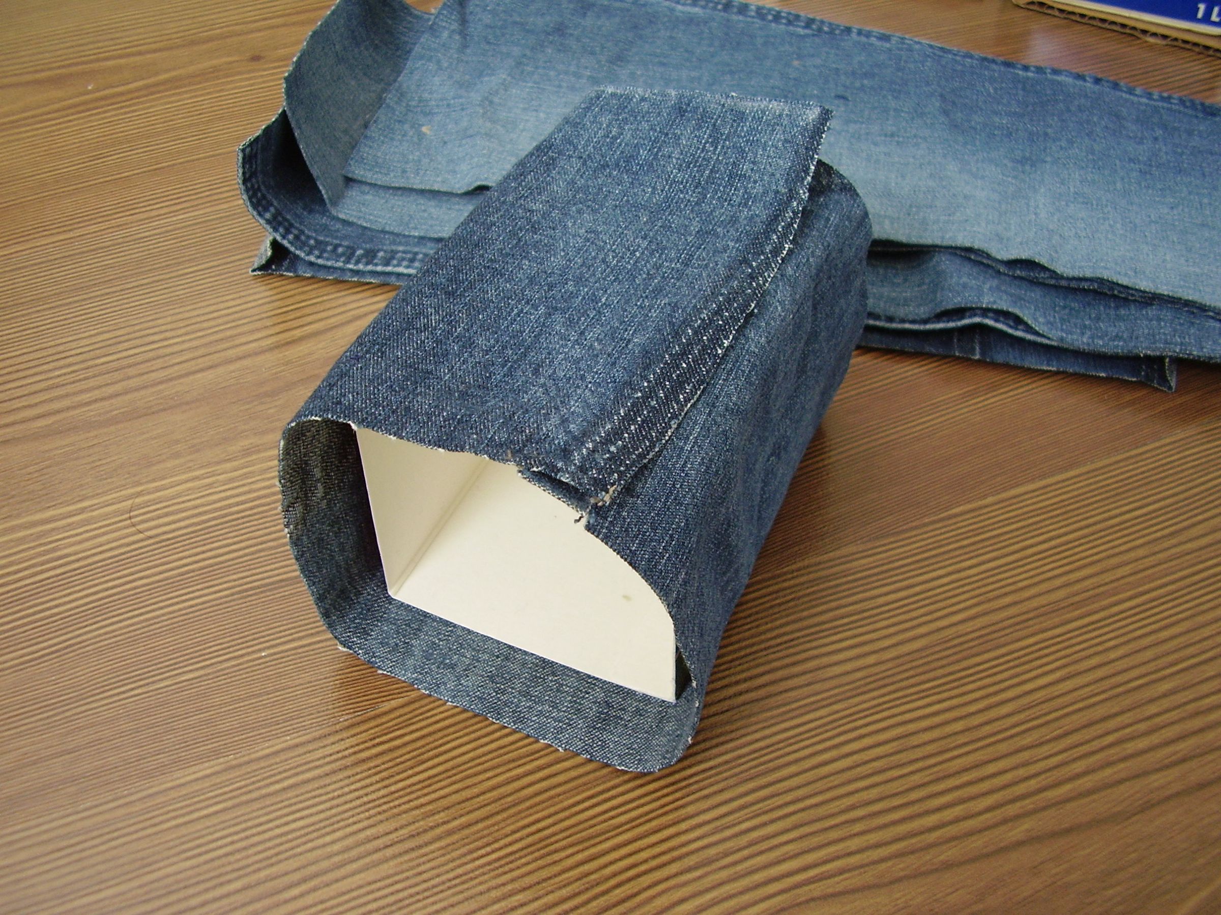 Cardboard + Denim Drawer : 11 Steps (with Pictures) - Instructables