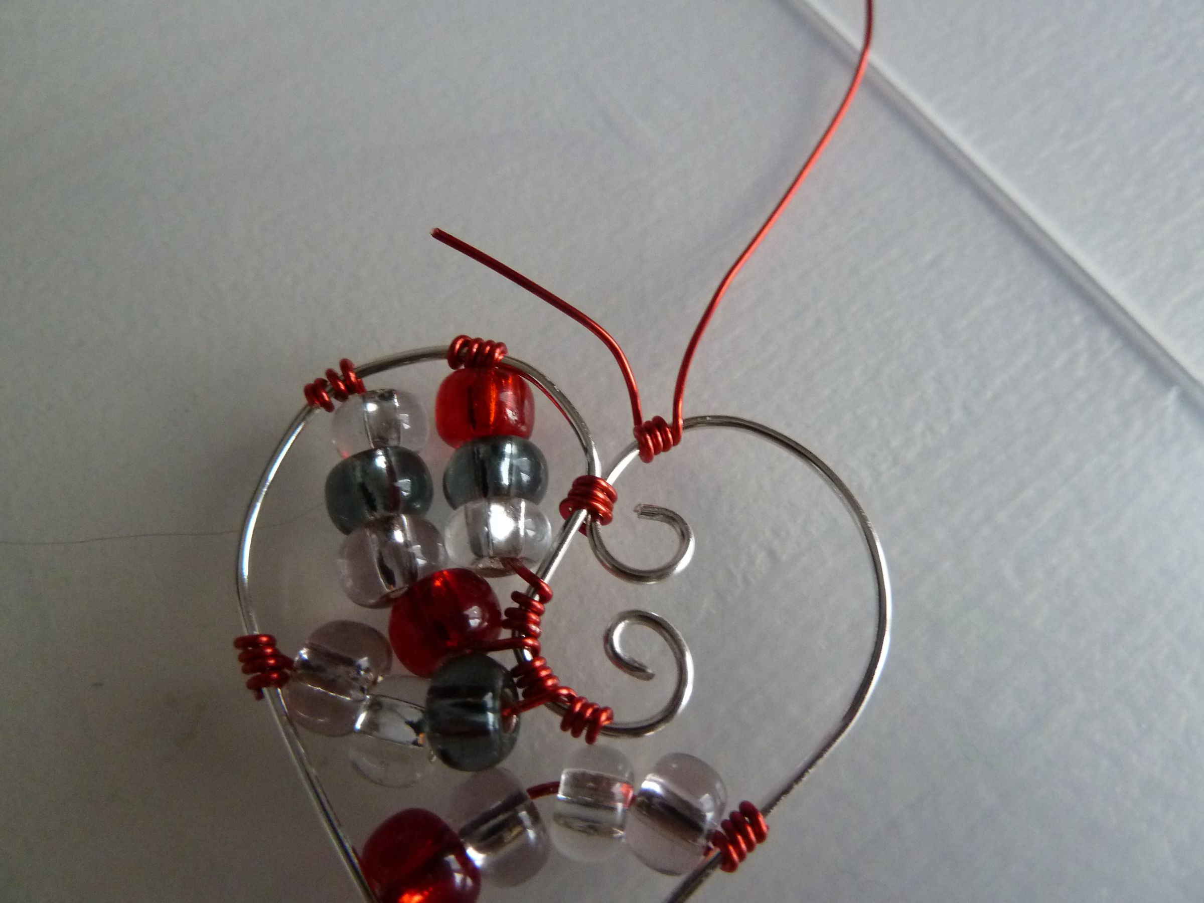 Beaded Heart Pendant : 7 Steps (with Pictures) - Instructables