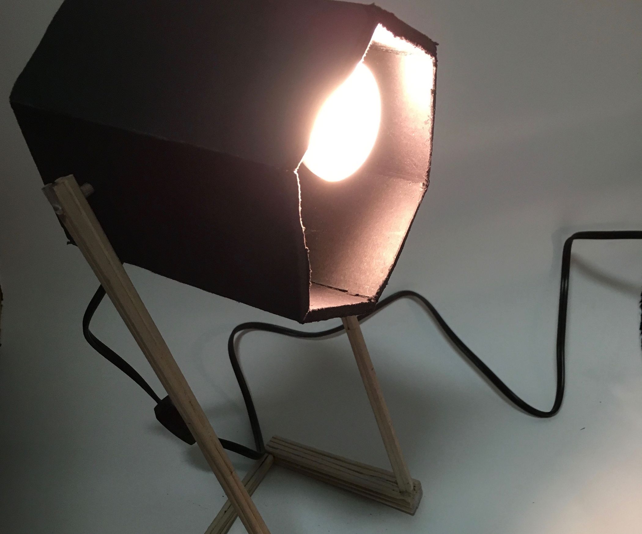 $1 Lamp : 5 Steps (with Pictures) - Instructables