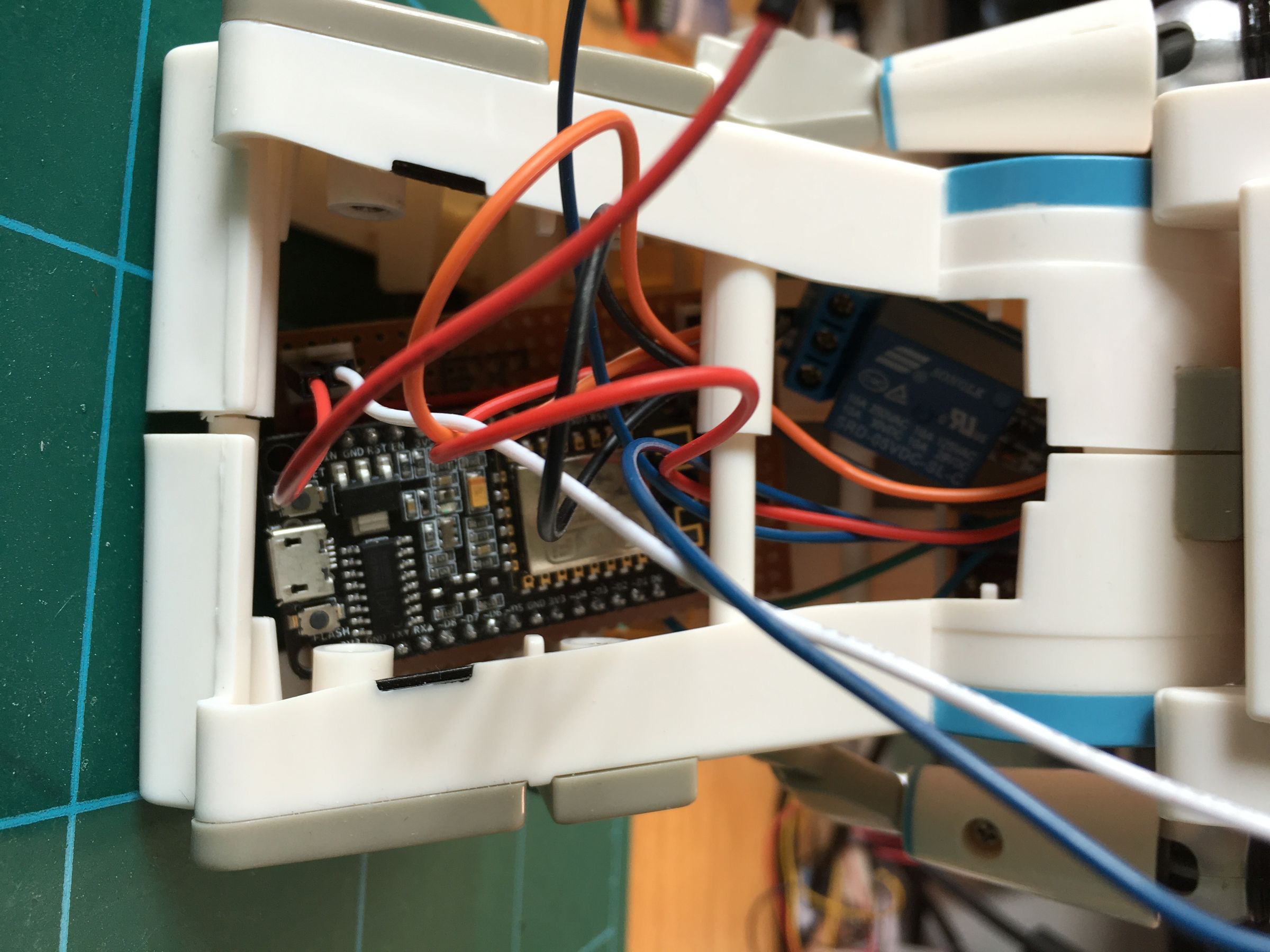 ESP8266 + Confused.com Brian Toy Robot : 8 Steps (with Pictures ...