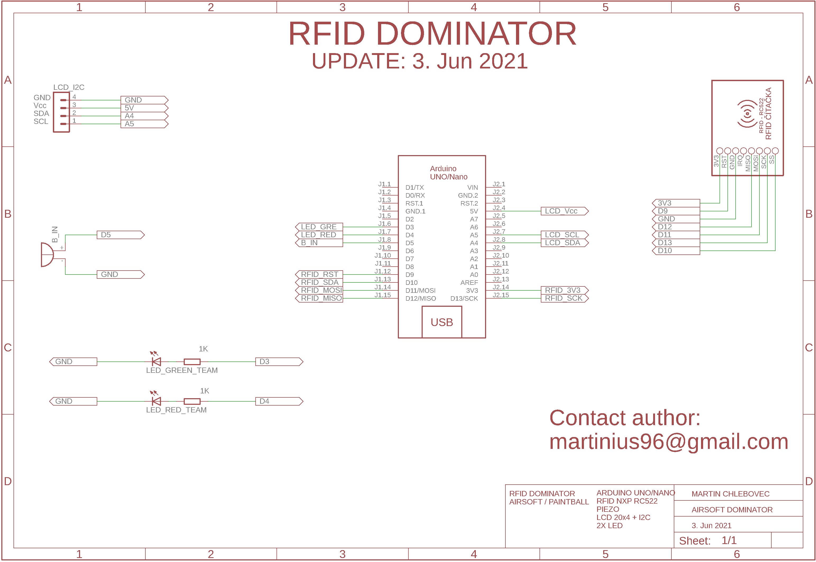 RFID DOMINATION TIMER for Airsoft - Arduino + NXP RC522 + LCD : 5 Steps ...