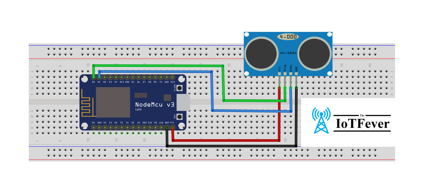 Ultrasonic Sensor With Nodemcu : 10 Steps (with Pictures) - Instructables