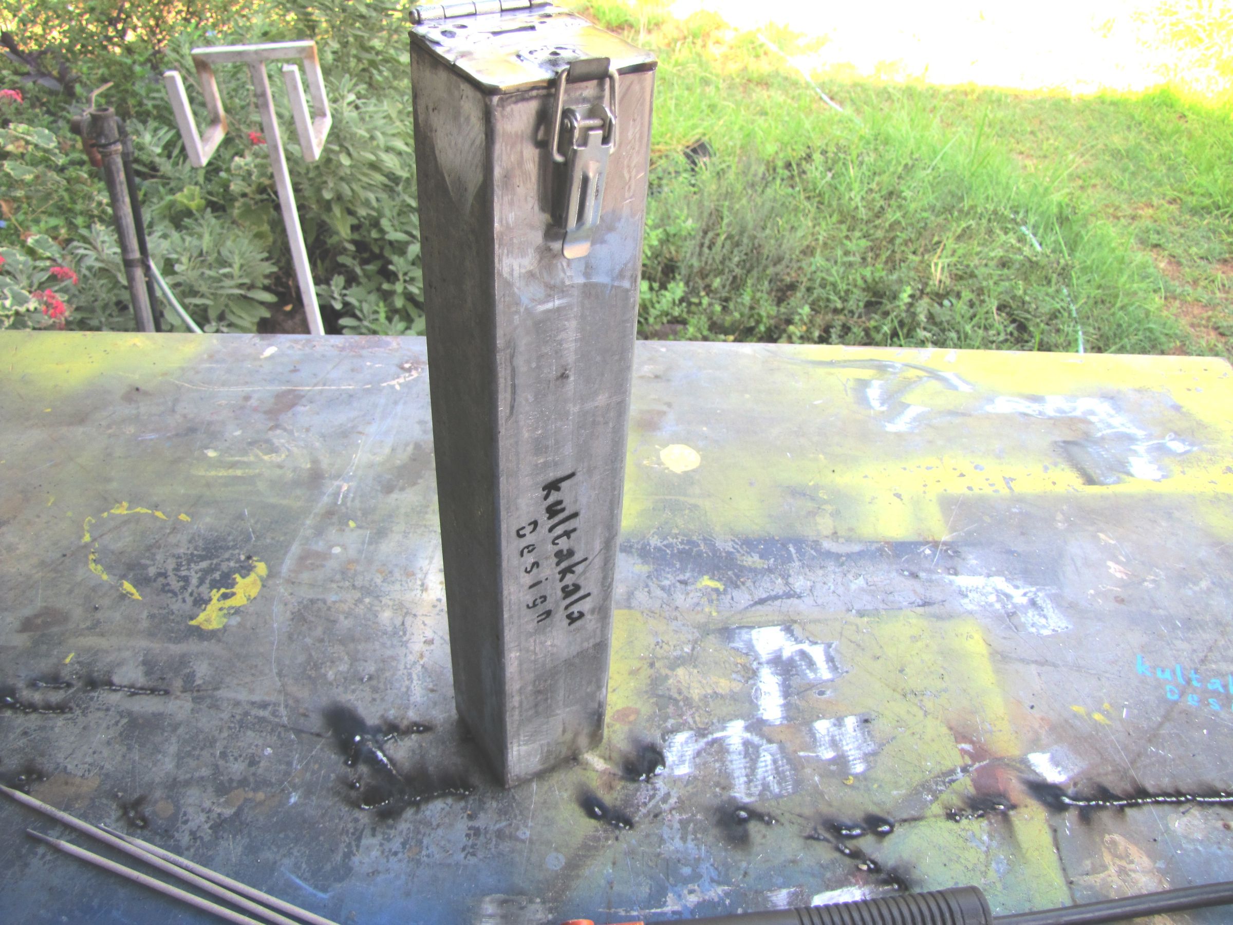 How to Make Welding Rods Storage Container : 9 Steps (with Pictures ...