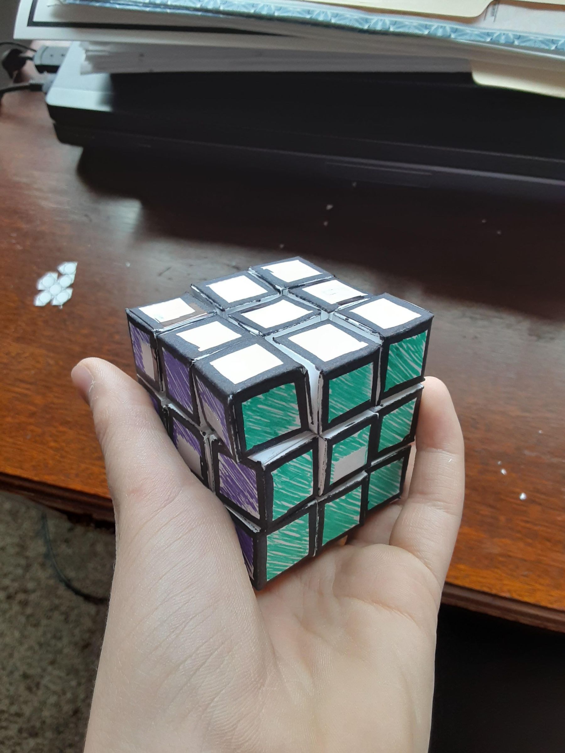 Fully Paper Rubik's Cube! : 3 Steps (with Pictures) - Instructables