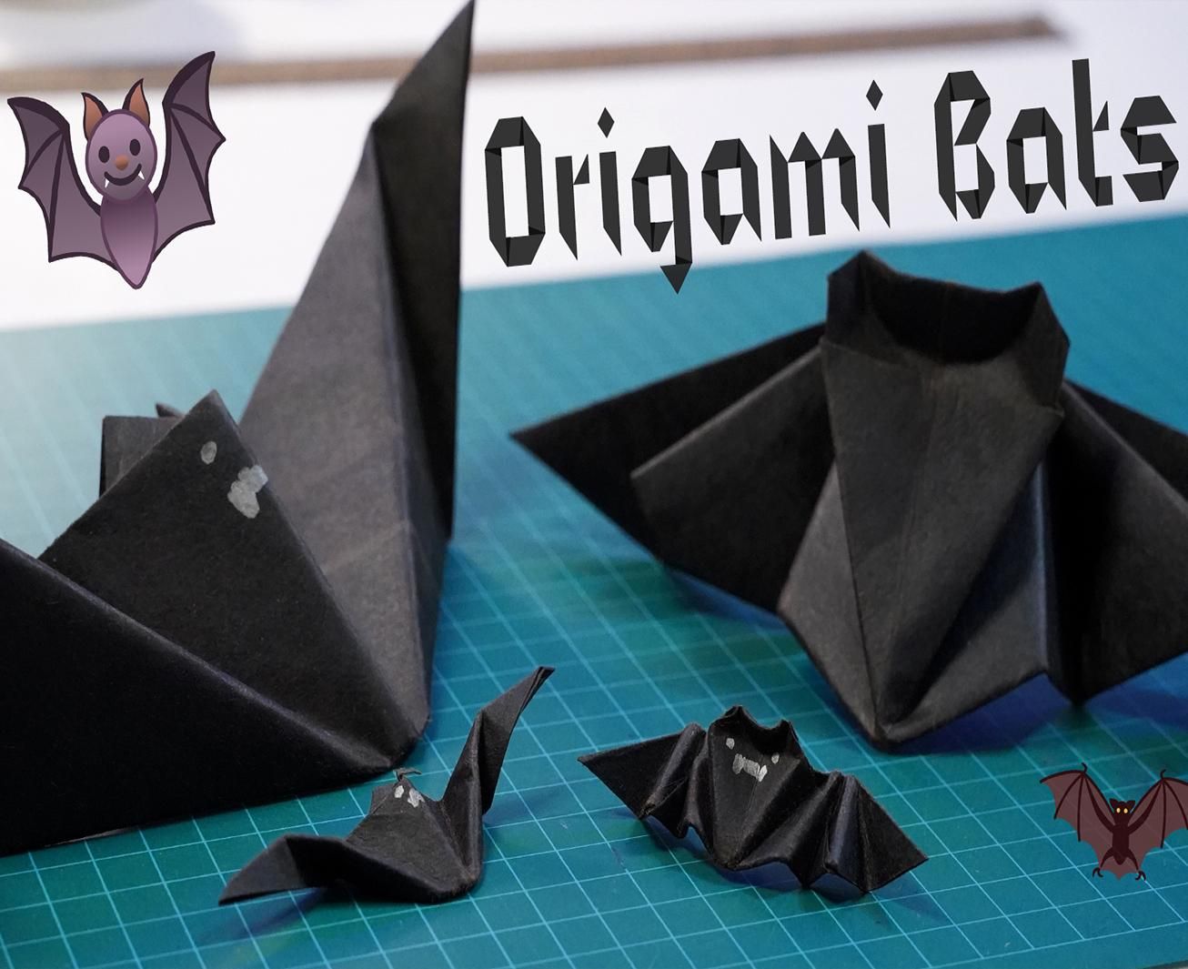 How to Make a Origami Bats : 7 Steps (with Pictures) - Instructables