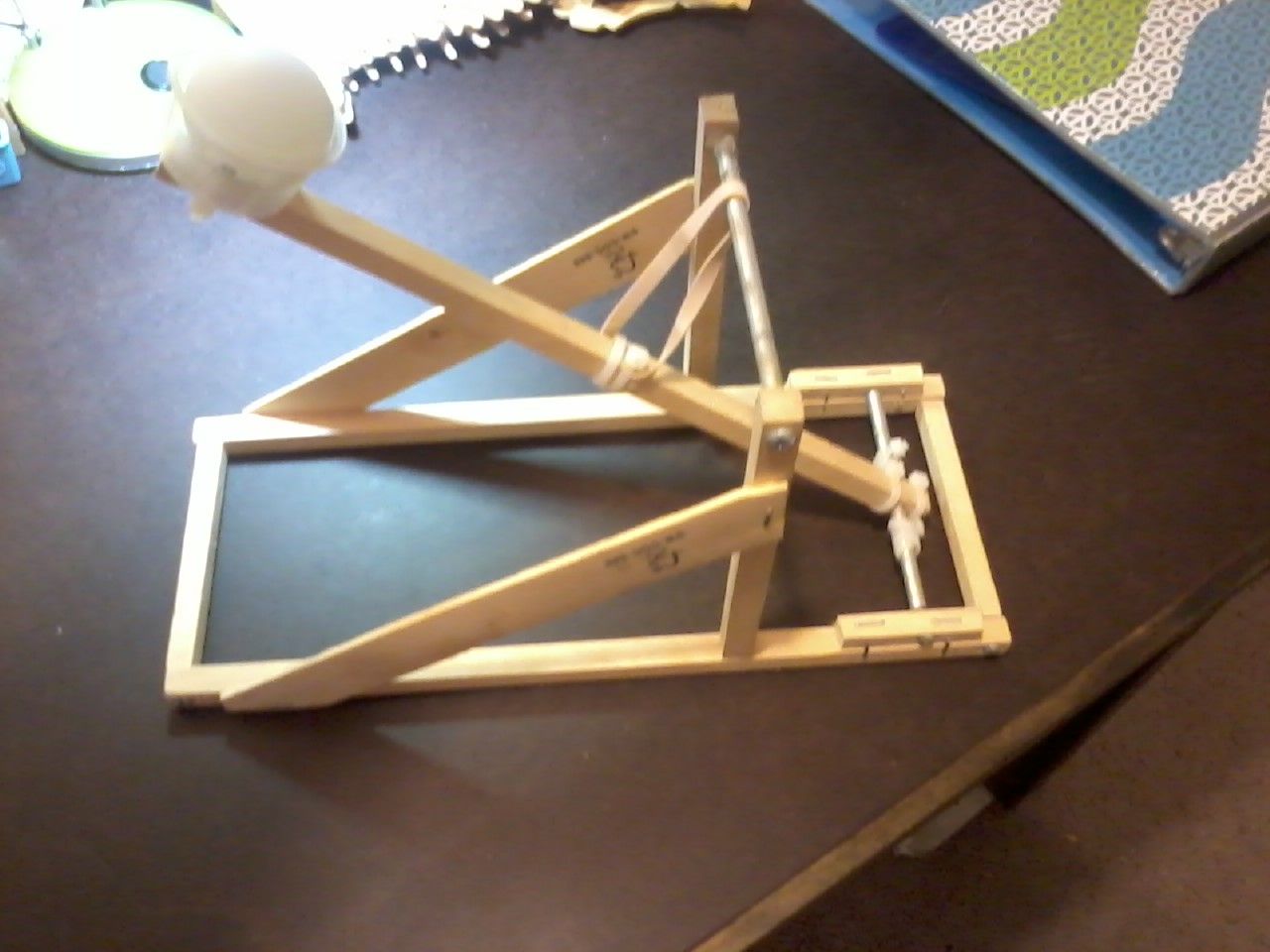 Ping Pong Ball Catapult : 4 Steps - Instructables